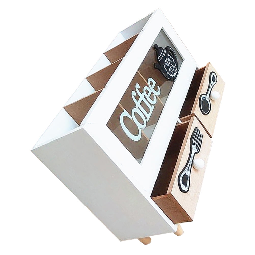 Masteelf Coffee Storage Box Pod Holder Cafe Mug Display Rack Office ...