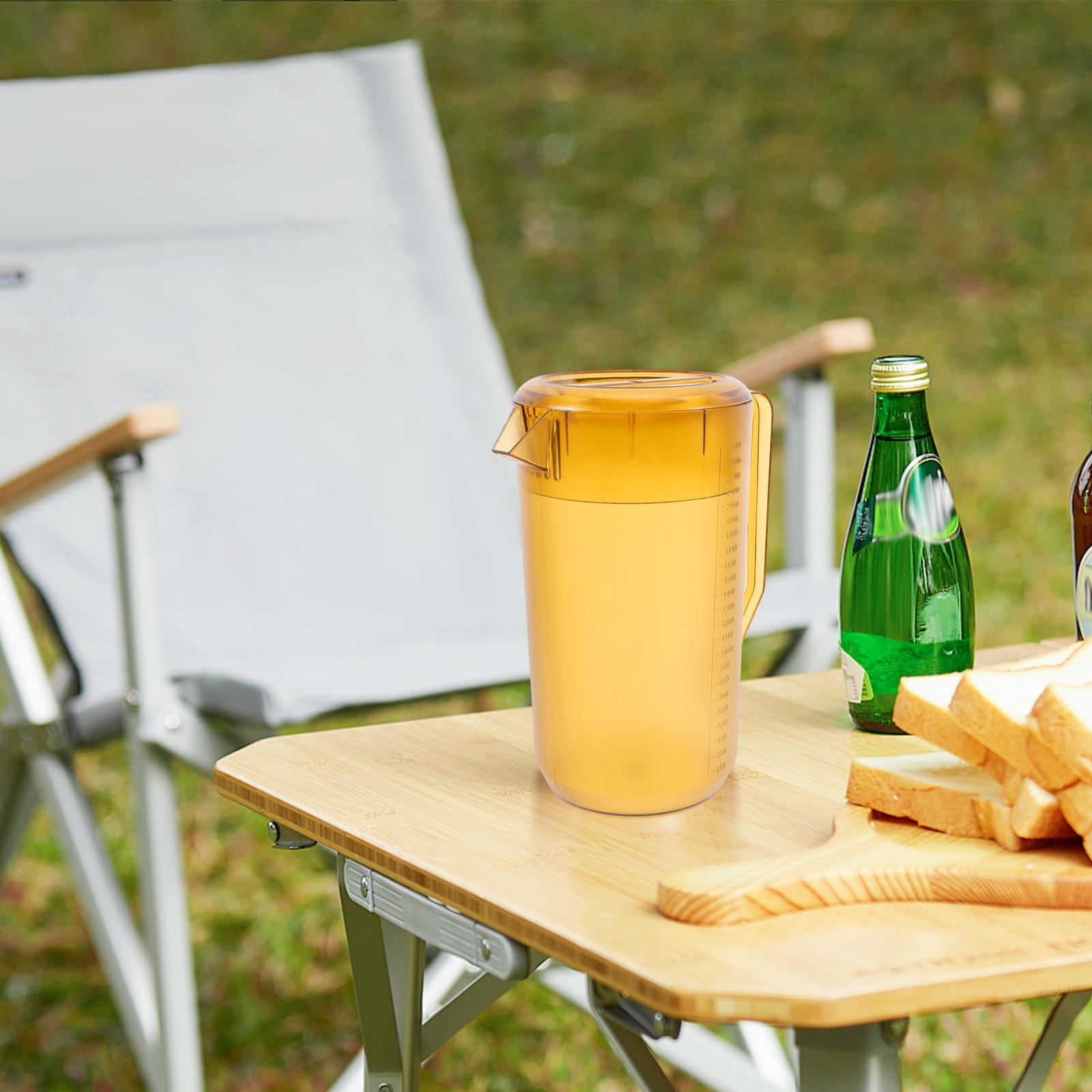 Masteelf Cold Drinking Pitcher Reusable Juice Water Bottle - Walmart.com