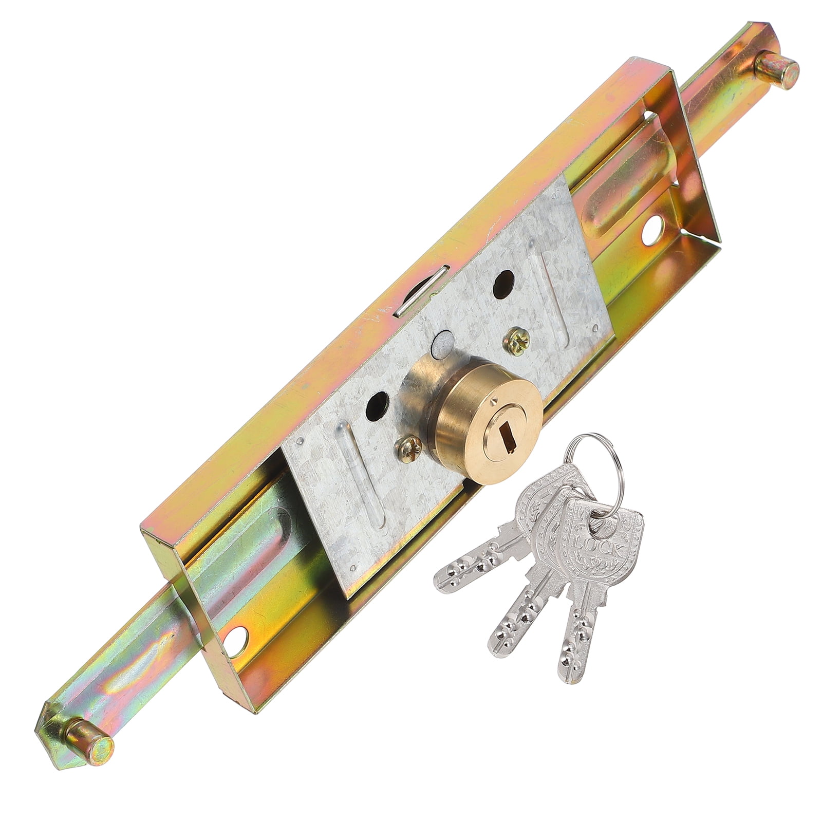 Masteelf Commercial Grade Sliding Door Lock with Key Secure Your Garage ...