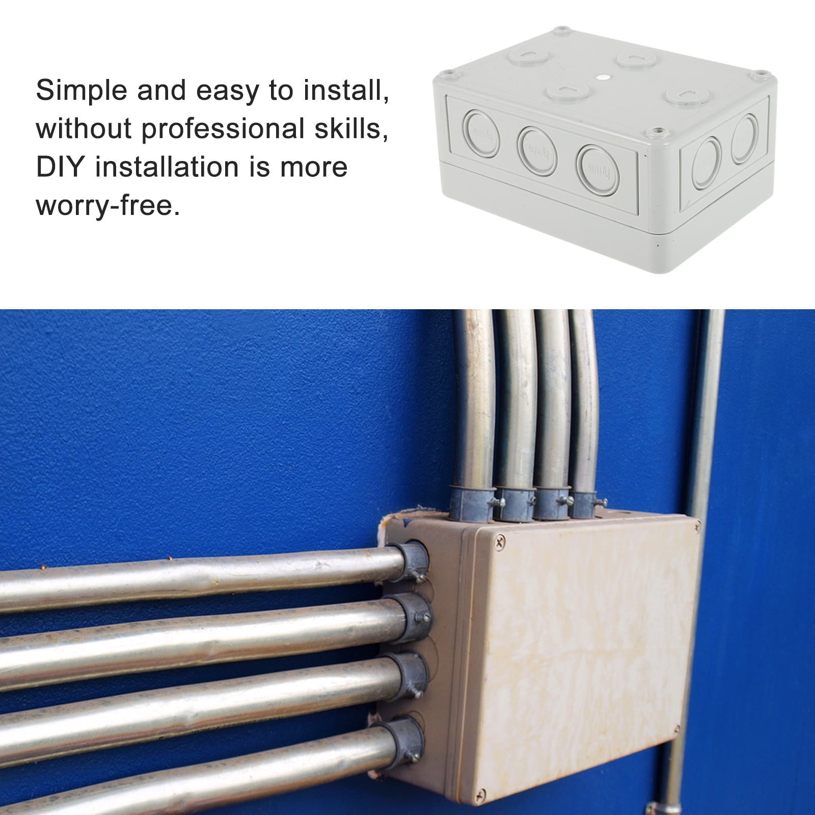 Masteelf Connection Box Weatherproof Extension Cord Covers For Outside ...