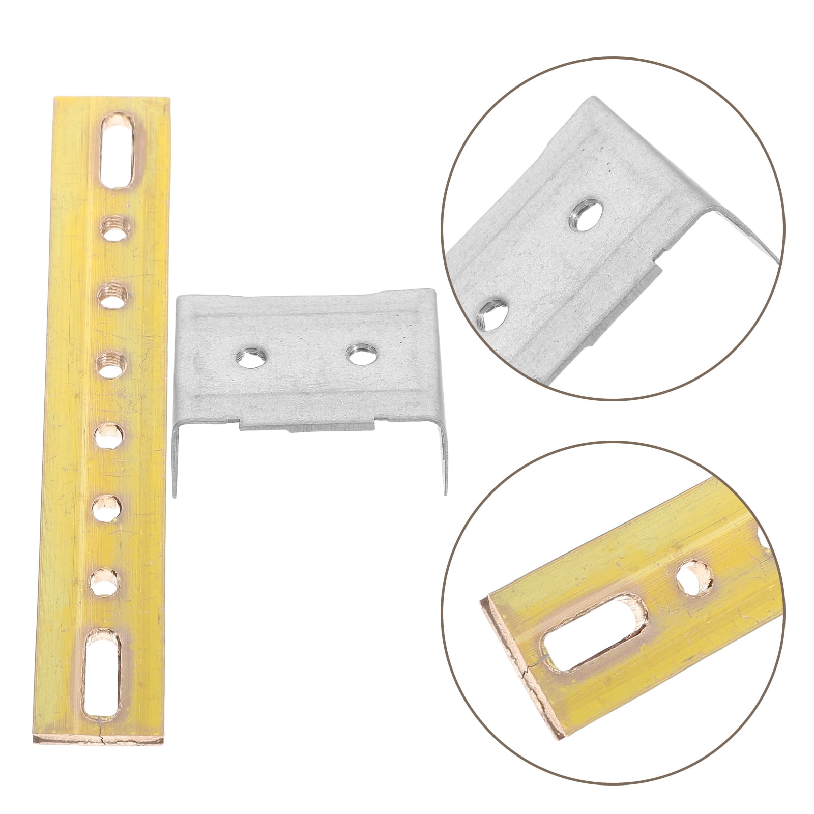 Masteelf Copper Grounding Bus Bar Brass Terminal Block for Protection ...