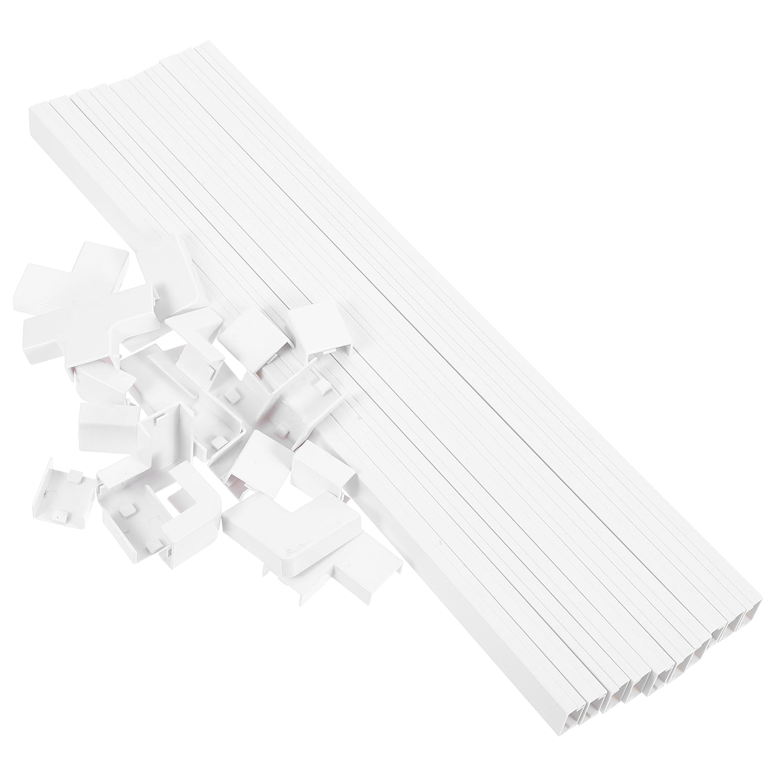 Masteelf Cord Covers for Wall Mounted Tv Corner Cable Concealers White ...