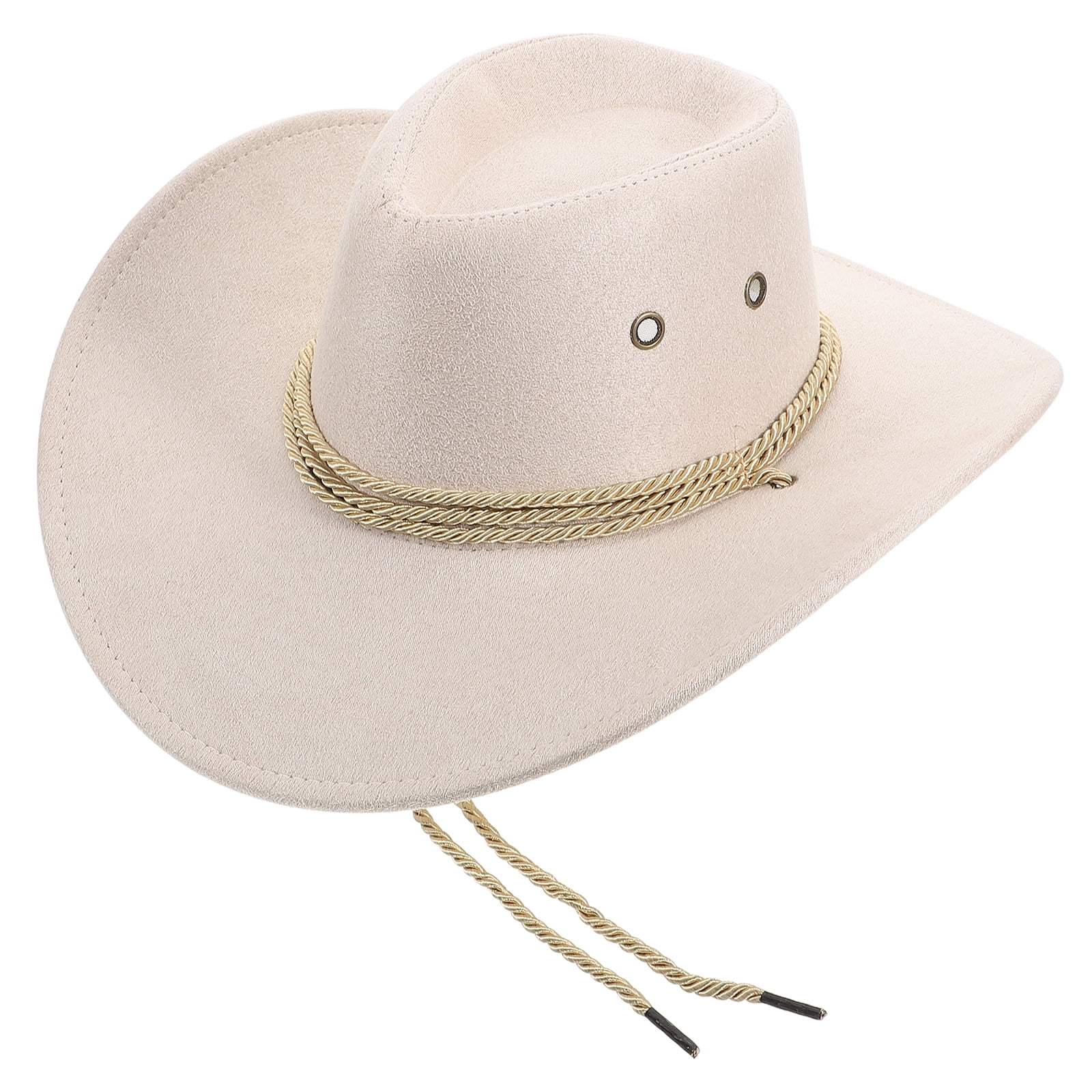 Masteelf Cow Hat Western Cowgirl Hat for Men Women with Wide Brim ...