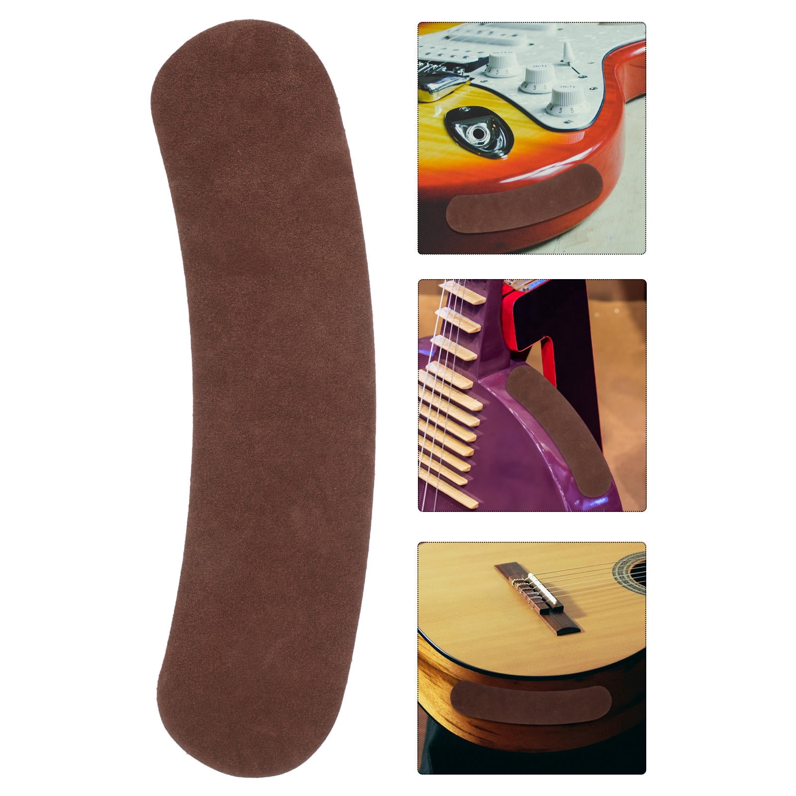 Masteelf Cowhide Leather Anti-Slip Pad For Pipa Professional Instrument ...
