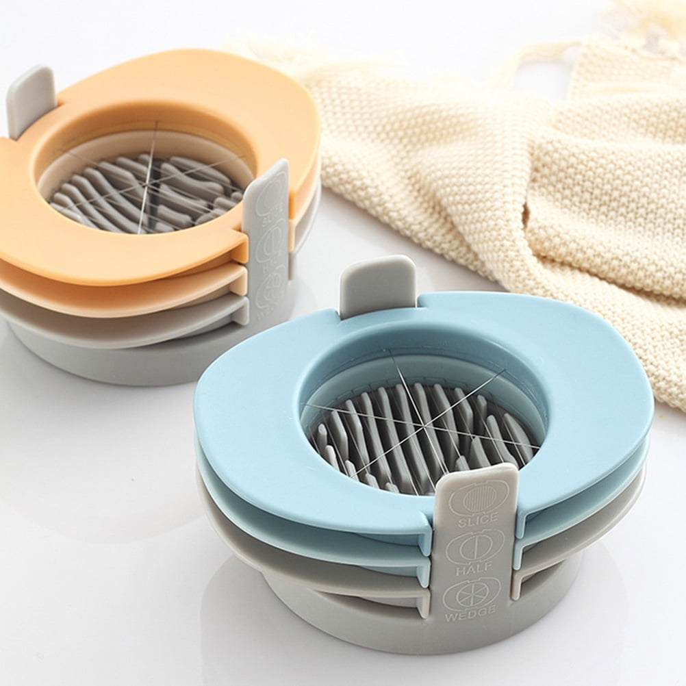 Masteelf Creative 3-in-1 Stackable Egg Slicer Multifunction Egg Cutter ...