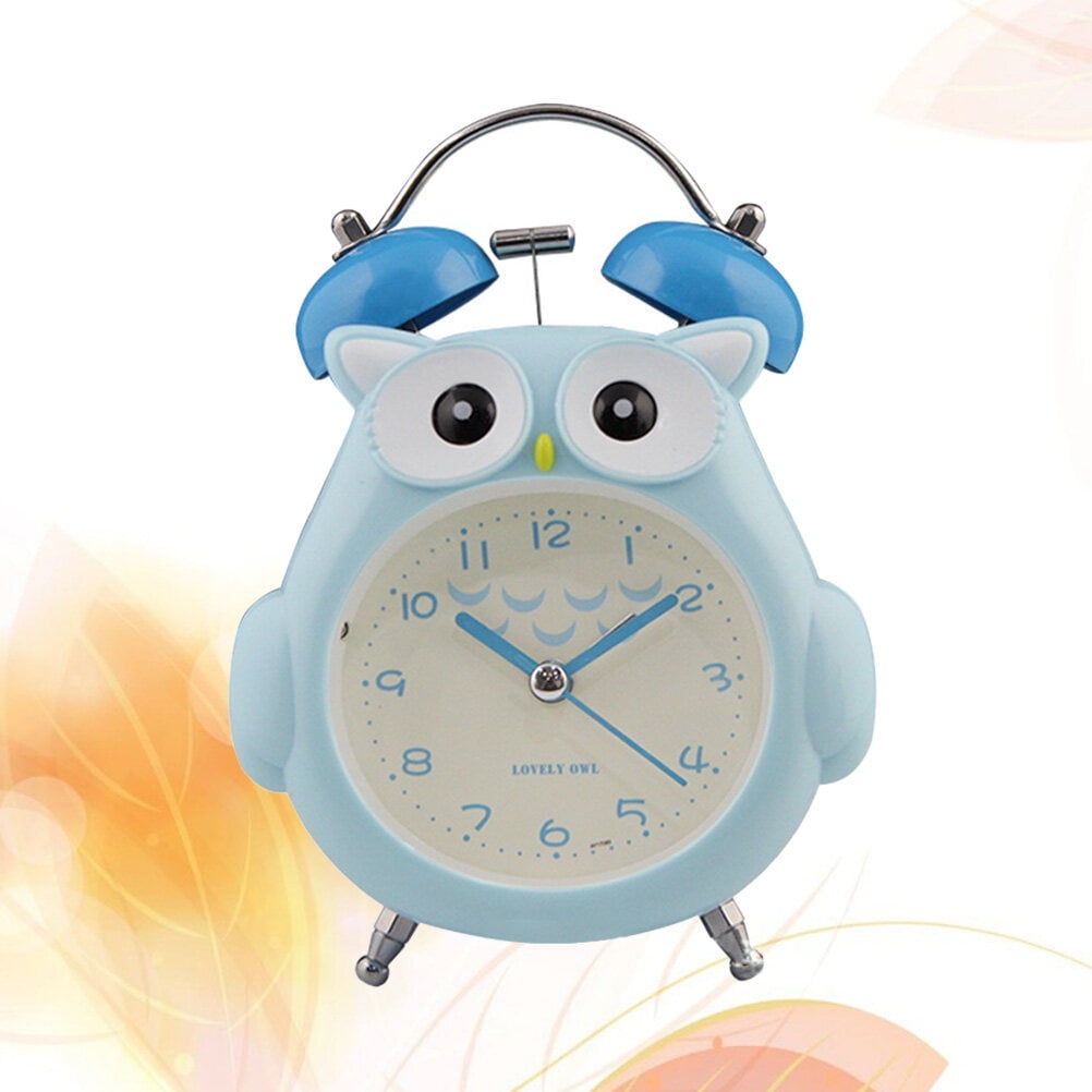 Masteelf Creative Lovely Cartoon Owl Alarm Clock Plastic Light Home ...