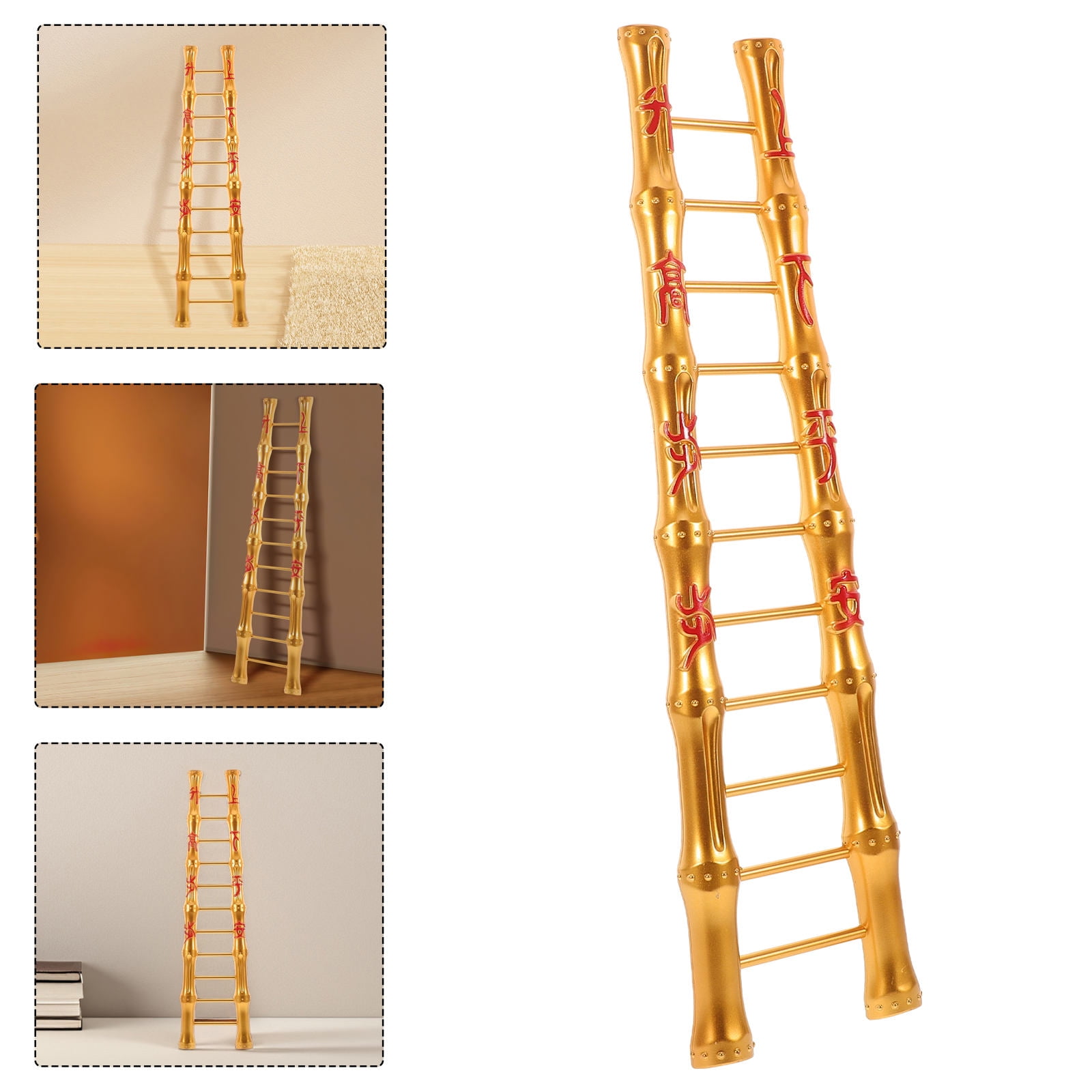 Masteelf Creative Mini Ladder Decor Step Ladder Sculpture Symbol of ...