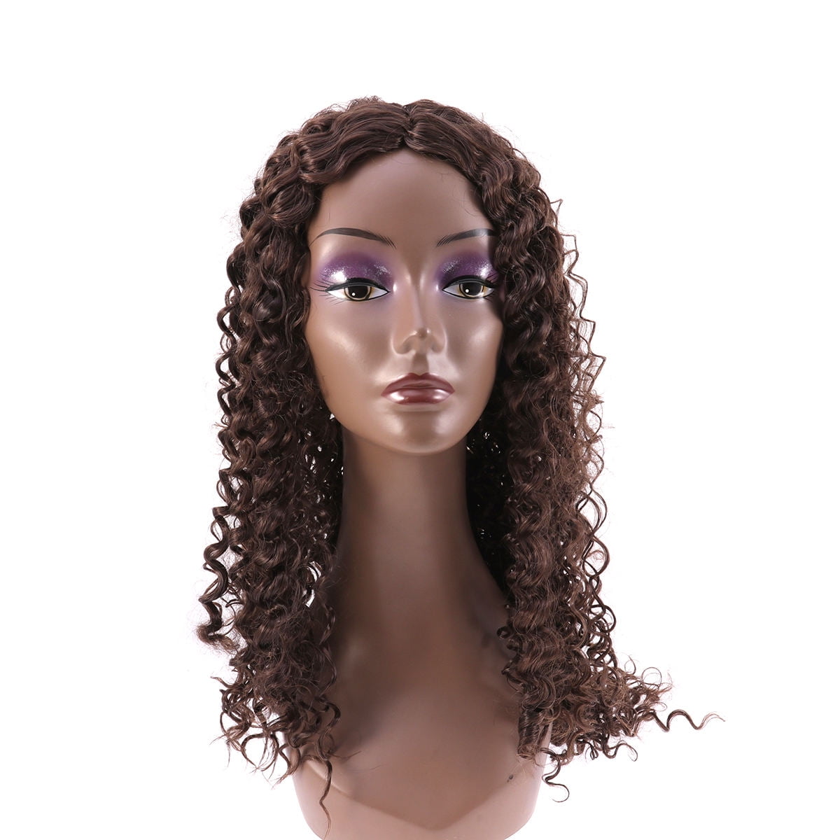Masteelf Curly Wig High Temperature Fiber Wave Curly Hair Wig for Woman ...