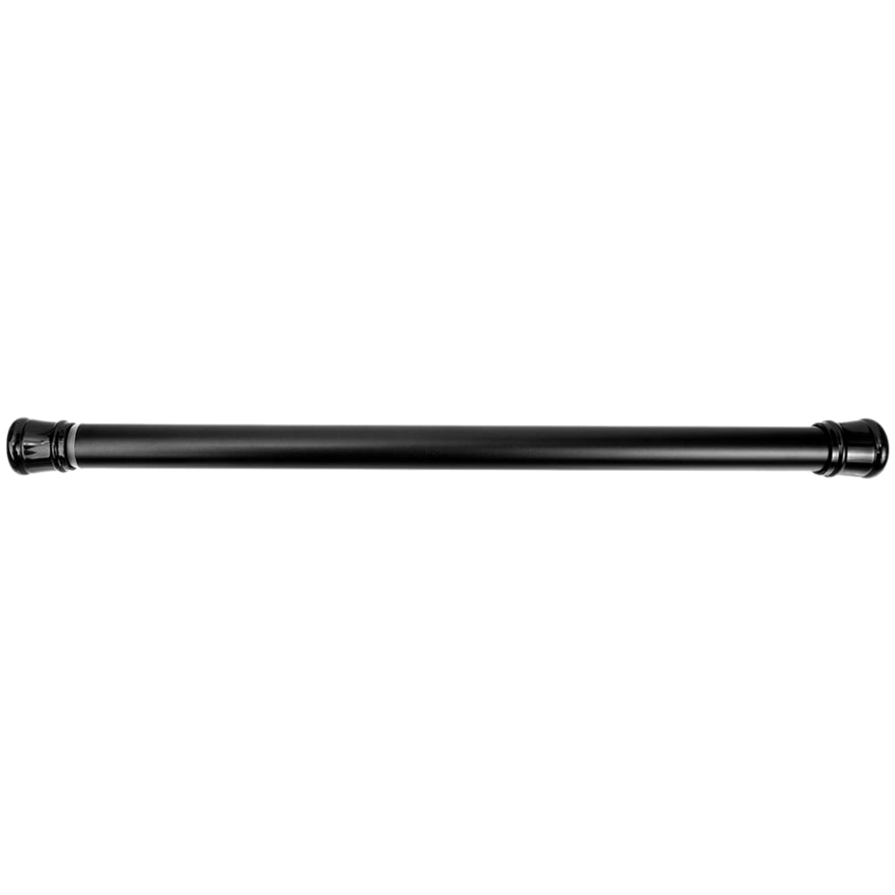 Masteelf Curtain Rod Extra Long Tension Adjustable Curtains Rods Black ...