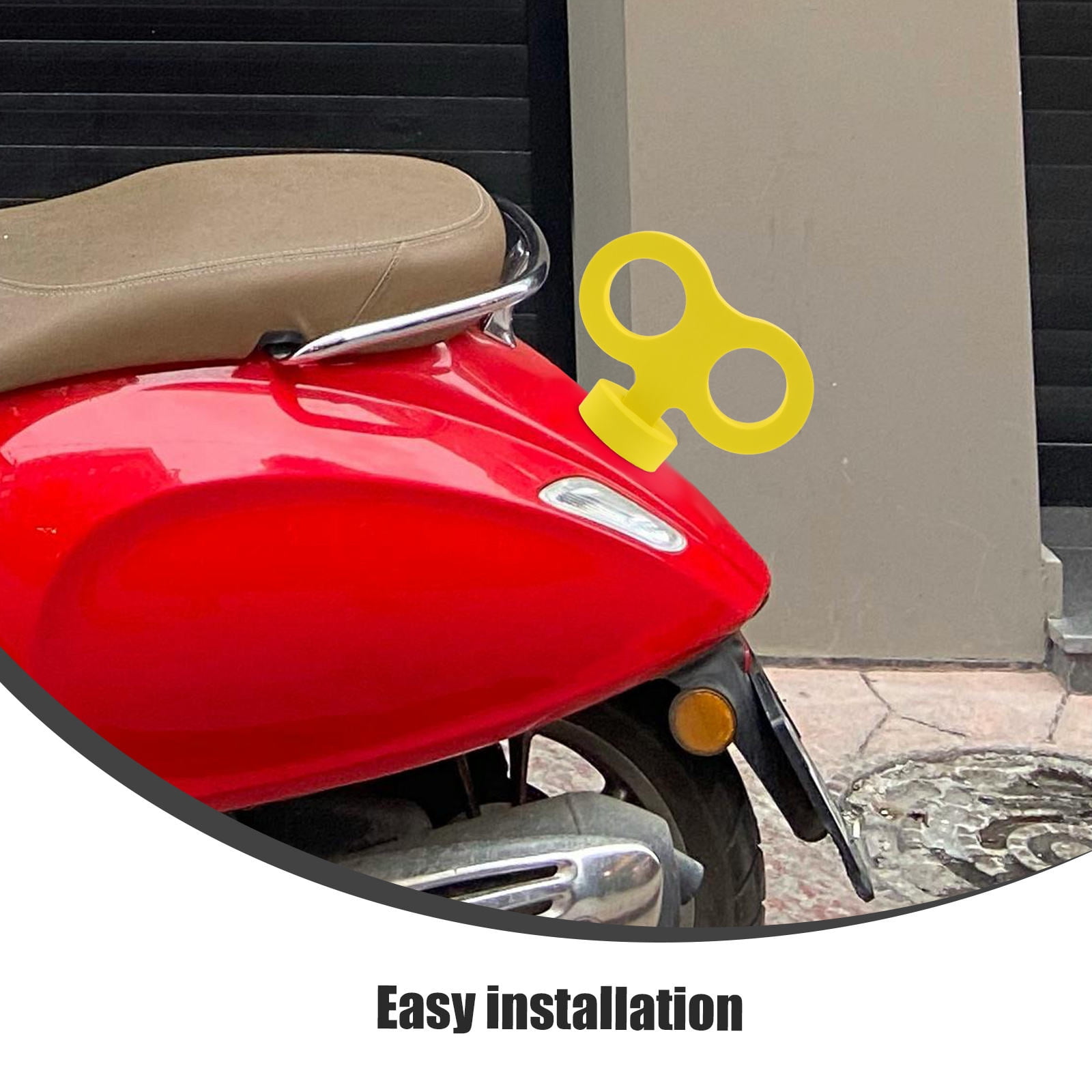 Masteelf Cute Car 3d Wind Up Key Eva Sticker For Car Back And Roof ...