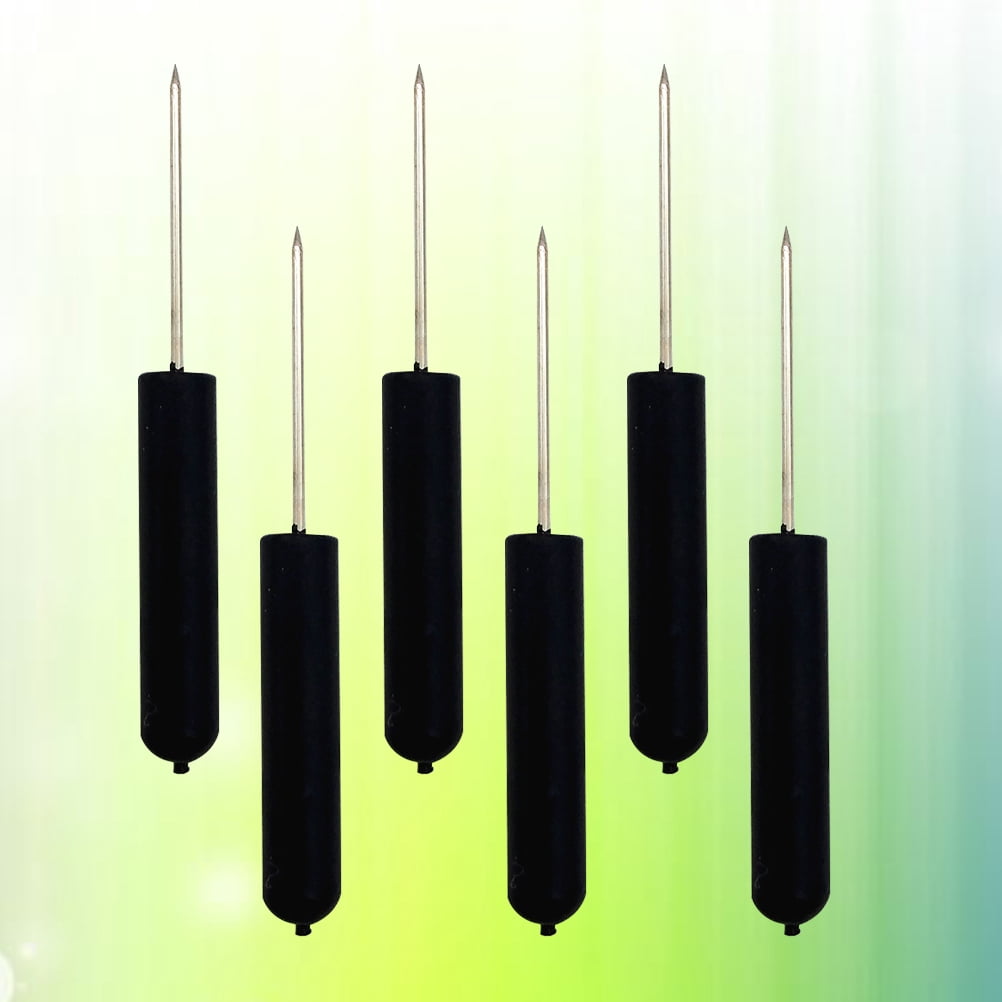 Masteelf Cylinder Pins for Travel Maps and Planning Black plastic and ...