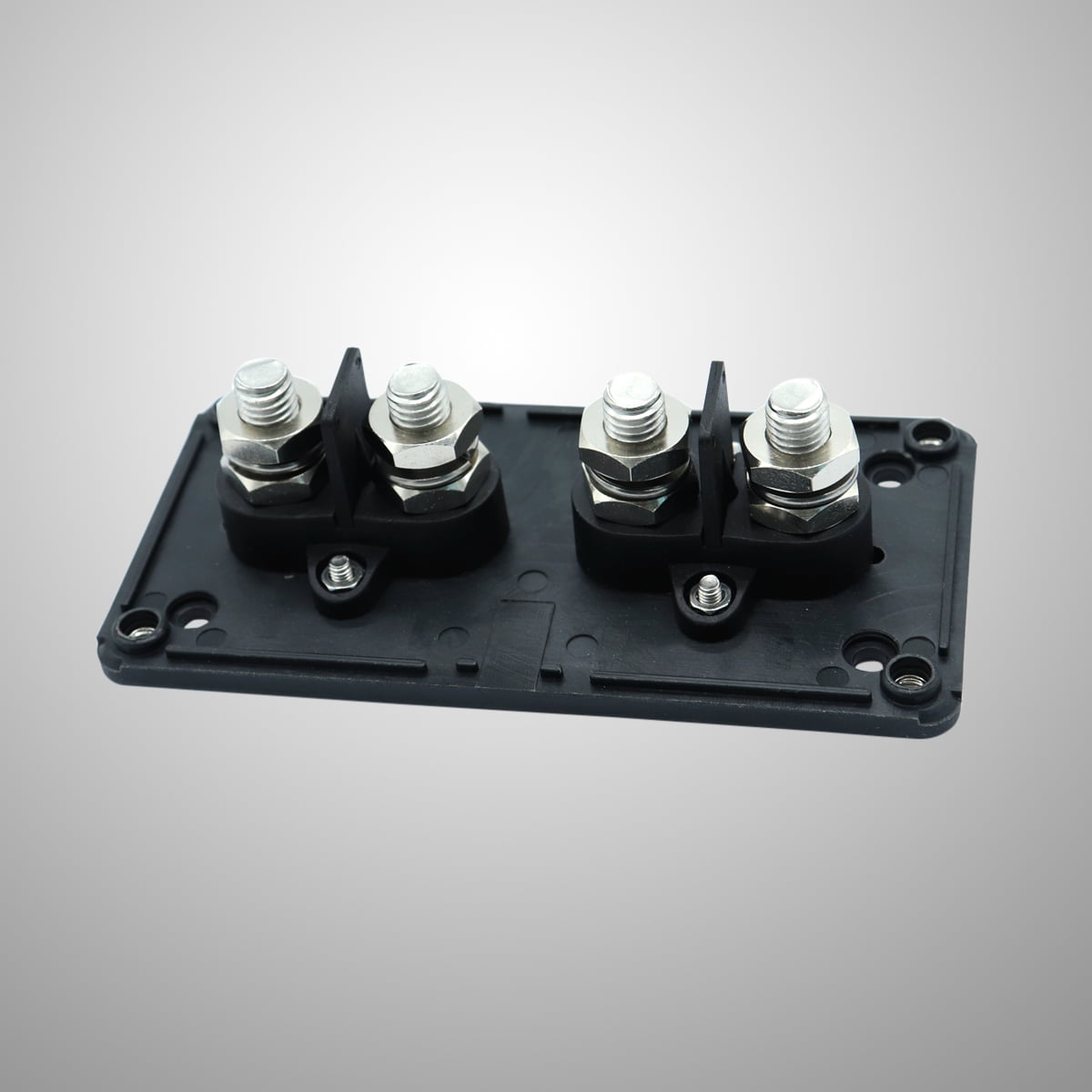 Masteelf DC 48V 200A 4 M10 Terminal Studs Heavy Duty Bus Bar Power ...