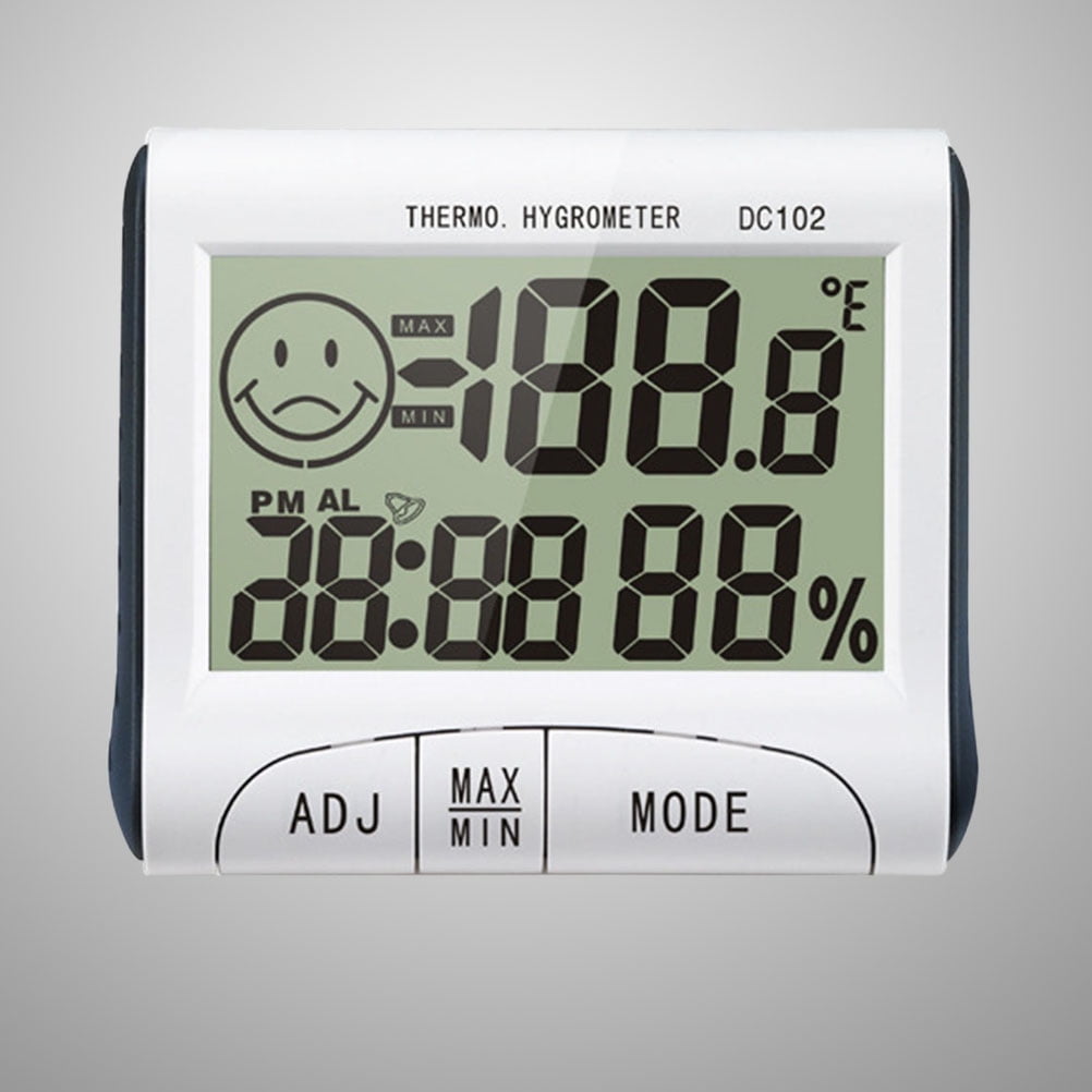 Masteelf DC102 Mini Digital Indoor Desk Hygrometer Thermometer ...