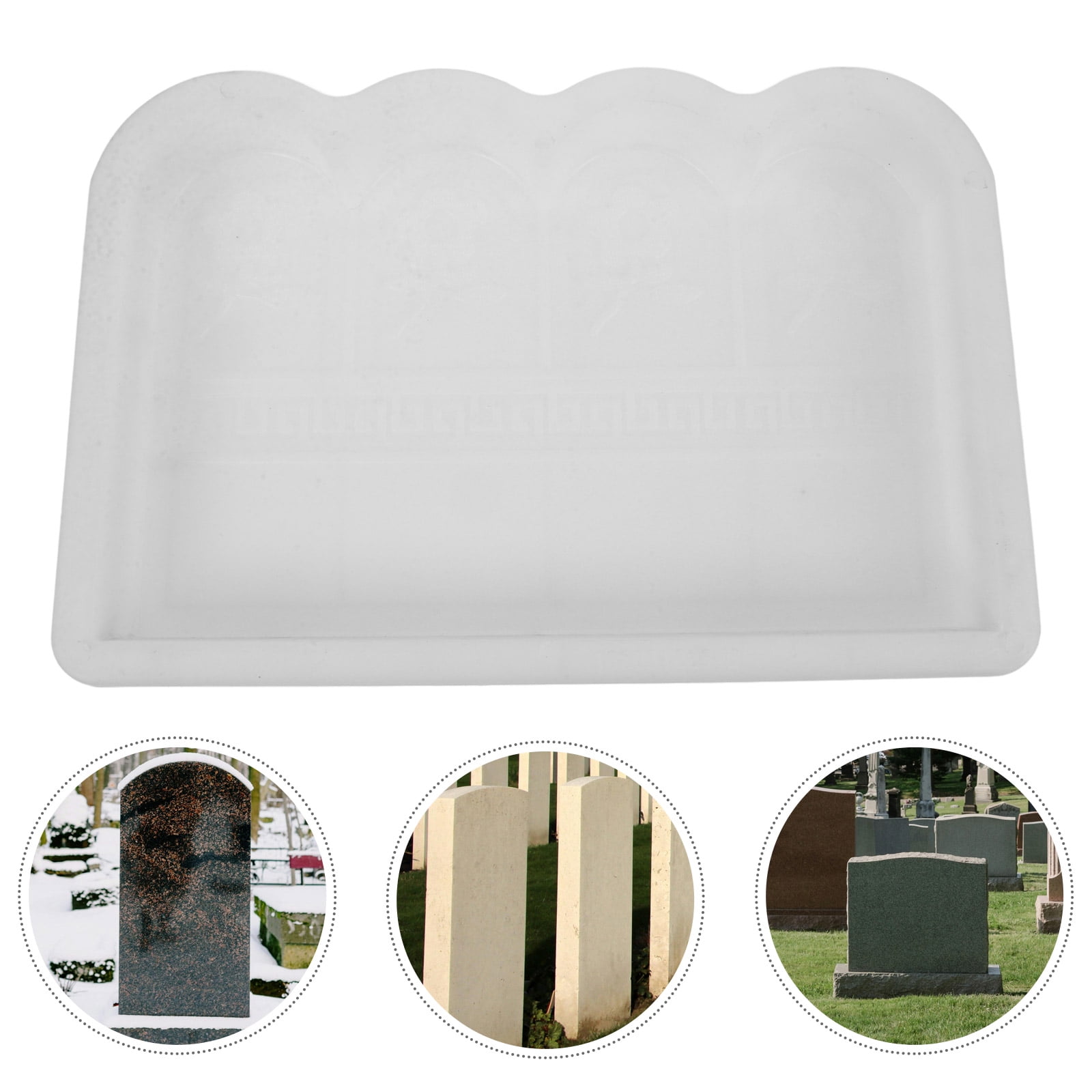 Masteelf DIY Cement Brick Concrete Brick Plastic Mold for Outdoor ...