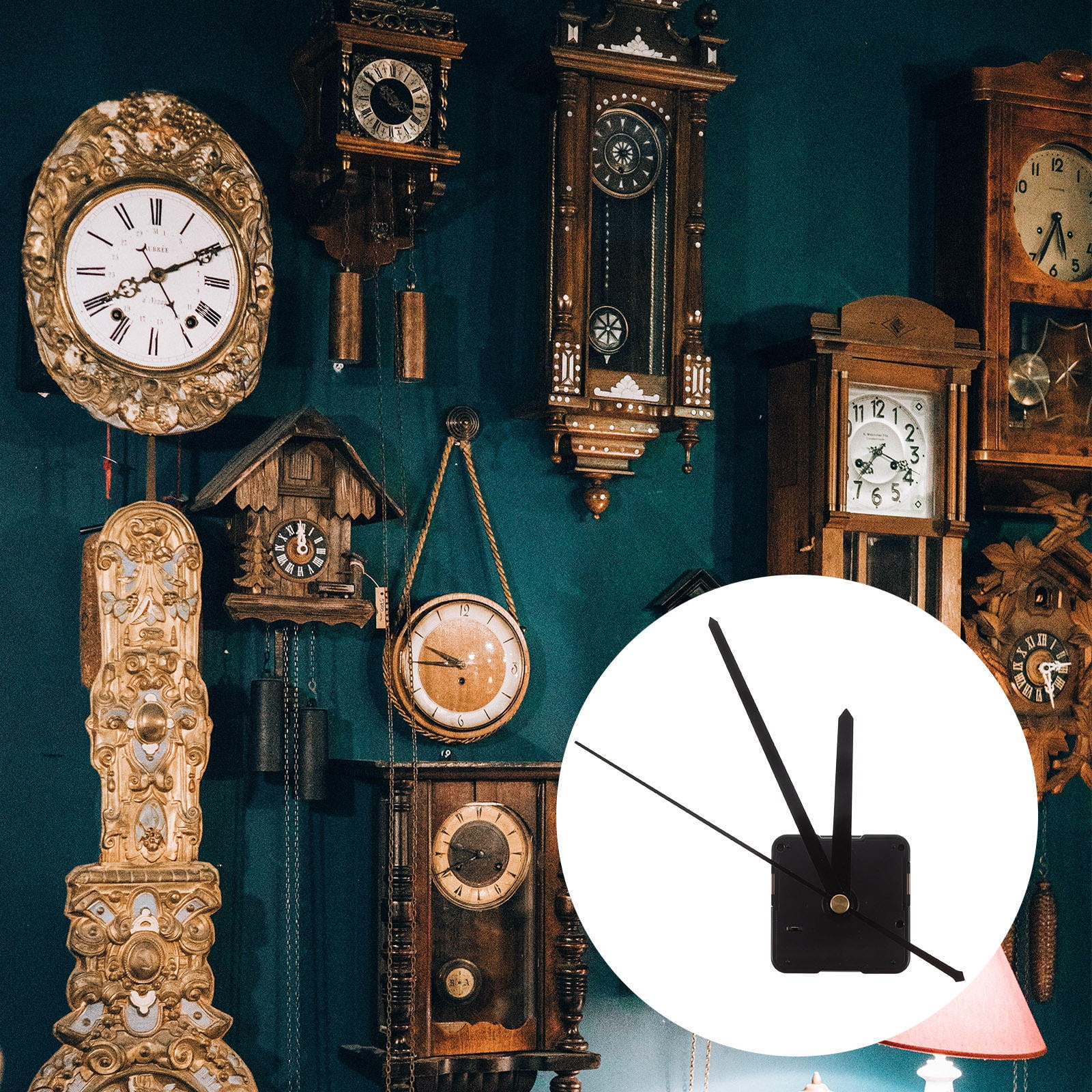 Masteelf DIY Clock Mechanism Replacement Kit for Crafting Unique Clocks ...