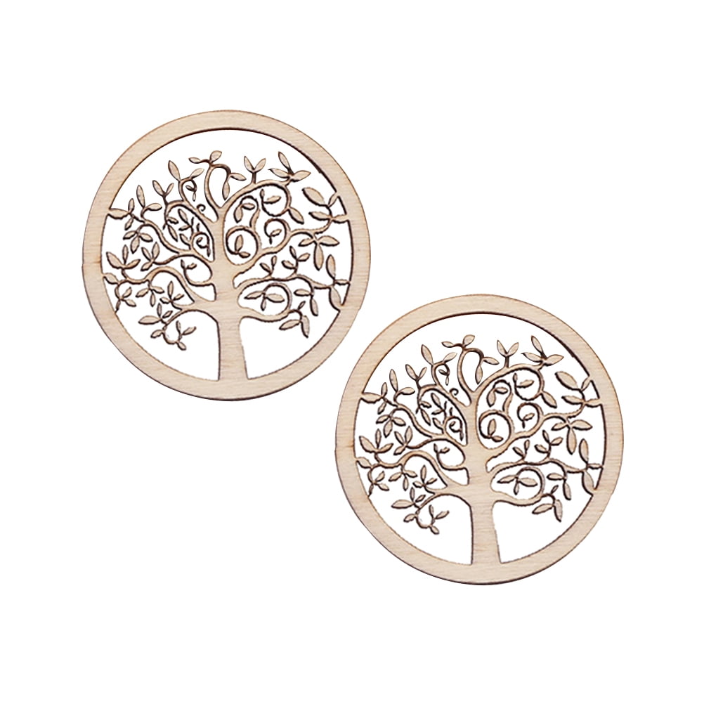 Masteelf DIY Wooden Slices Craft Material with Fine Workmanship for ...