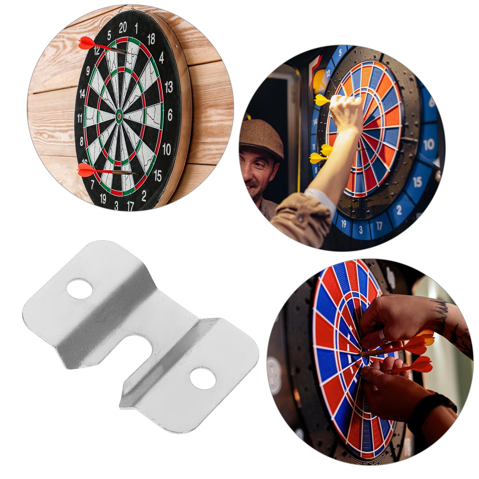 Masteelf Dartboard Mounting Bracket Set Wall Mount Bracket Kit For ...
