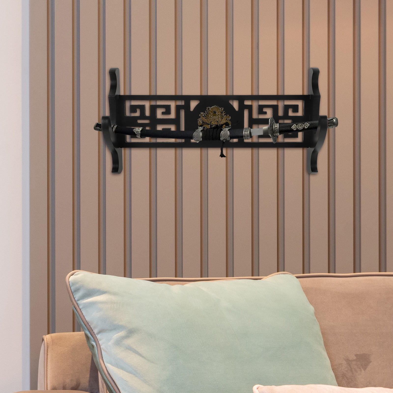 Masteelf Decorative Sword Wall Mount Sword Stand Holder Sword Storage ...