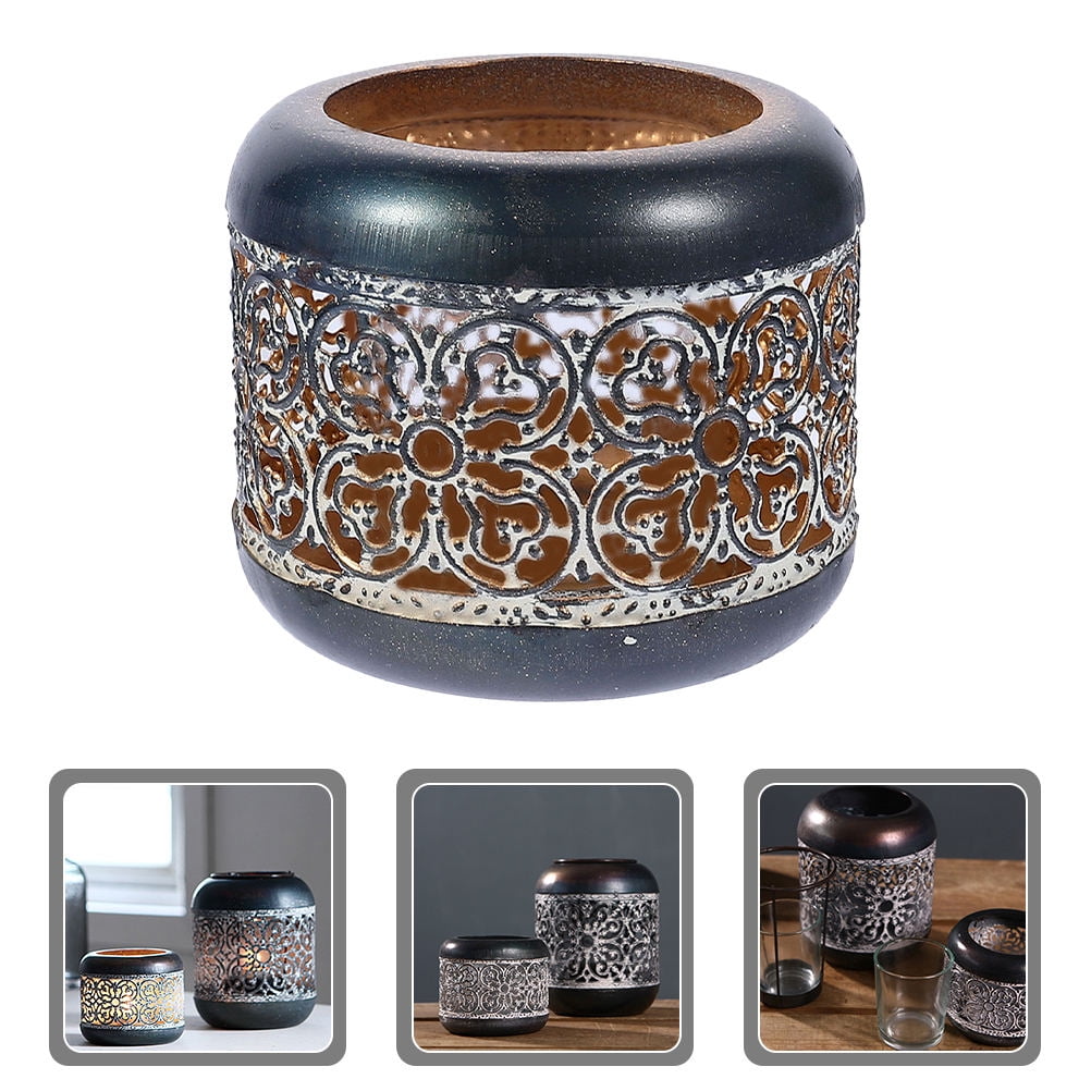 Masteelf Desktop Candle Holder Simple Candlestick Holders Decorations ...