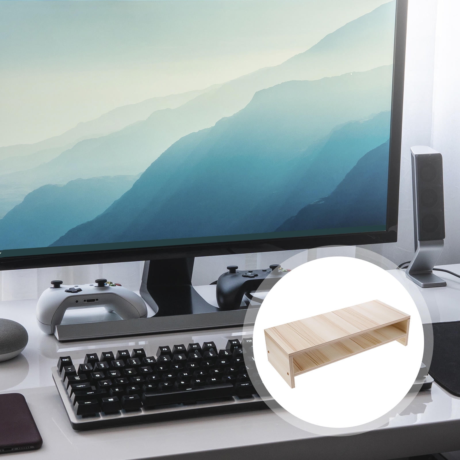 Masteelf Desktop Elevator Monitor Stand Height Adjuster Computer ...