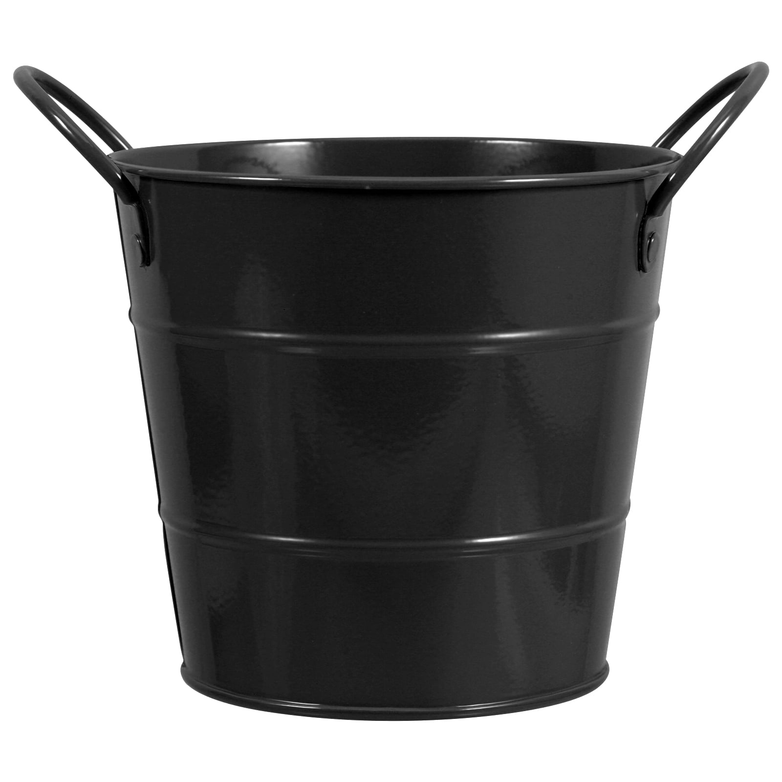 Masteelf Desktop Trash Can Office Wastebasket Rubbish Bucket Tiny Black ...