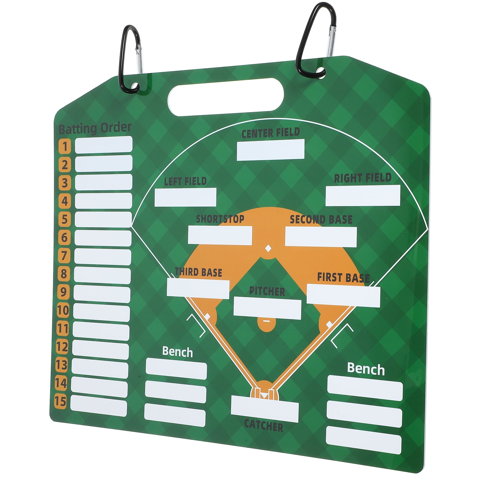 Masteelf Dice Baseball Coaching Boards Baseball Lineup Board 35.00X30 ...