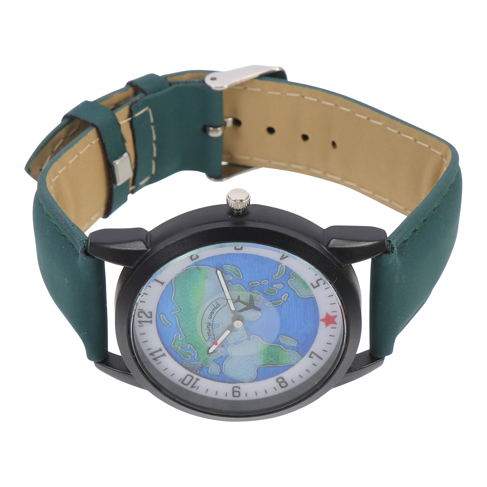 Masteelf Digital Watch PU Wristwatch Unisex Casual Watch Creative ...
