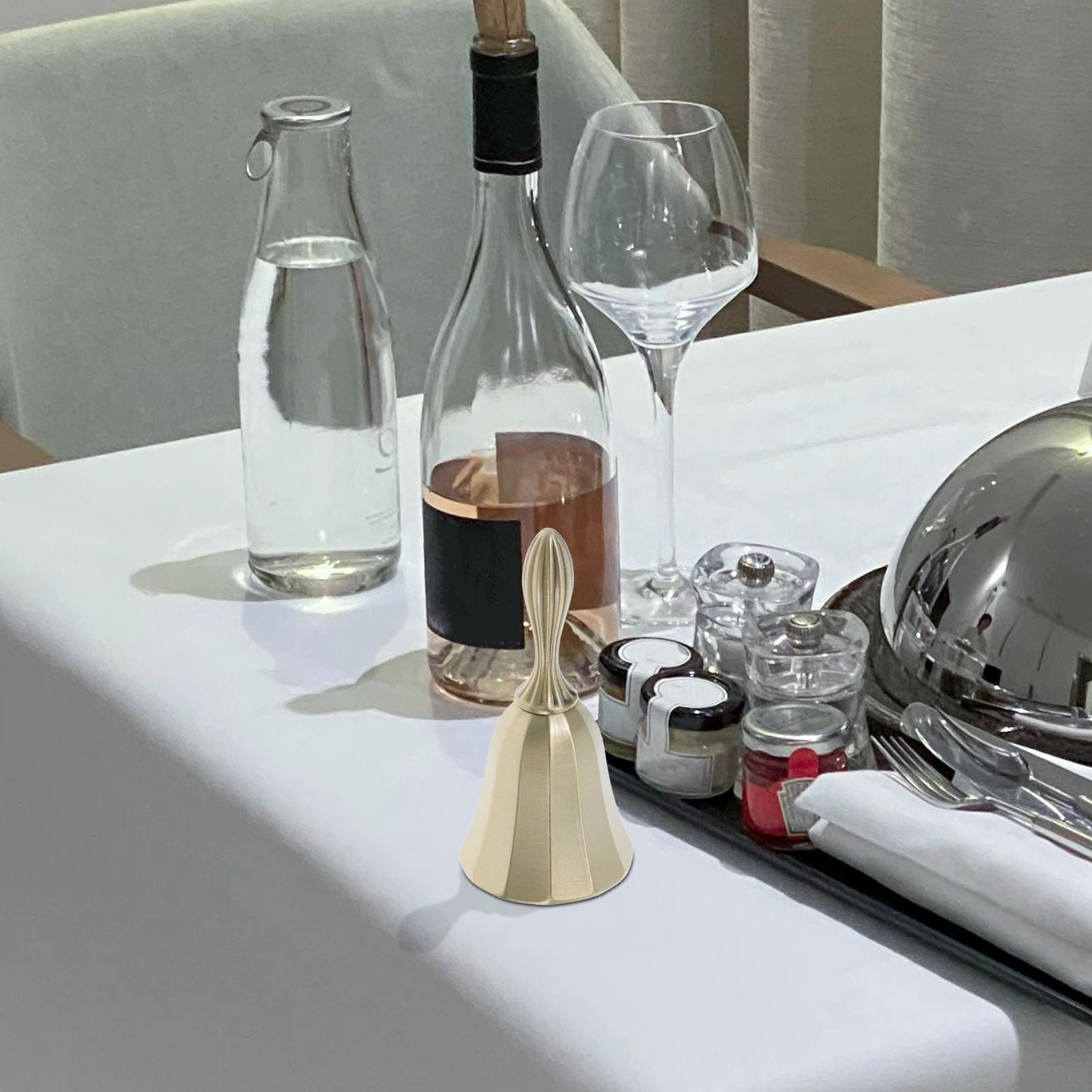 Masteelf Dinner Bell Hand Call Bell Loud Hand Bells For Teacher Seniors ...