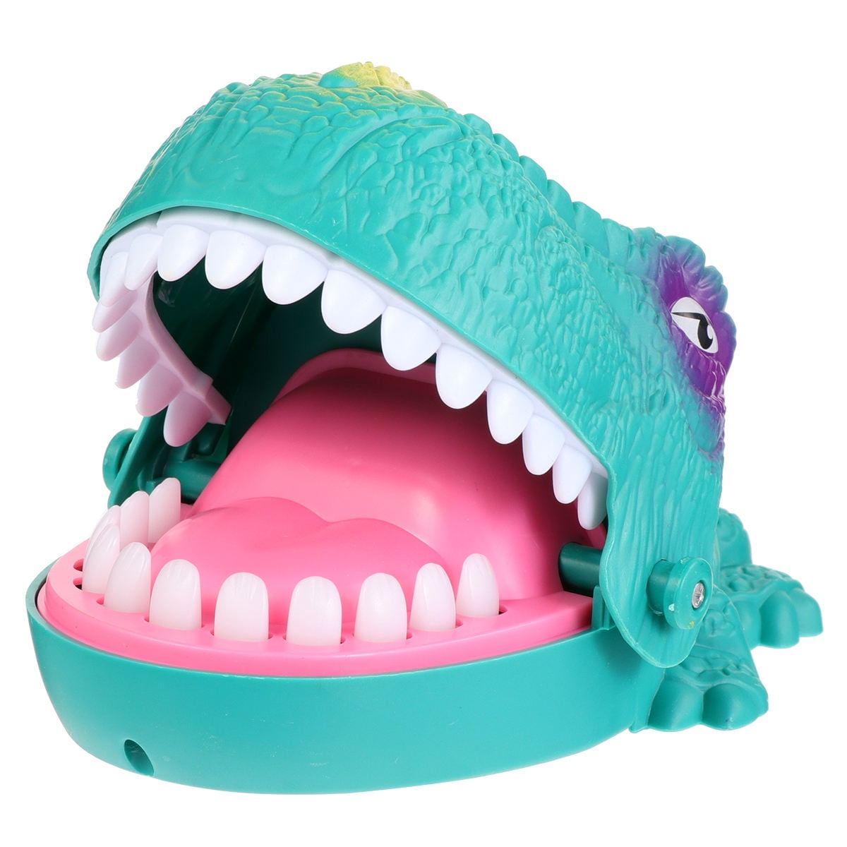 Masteelf Dinosaur Teeth Biting Finger Game Toy for Kids Playing Green ...