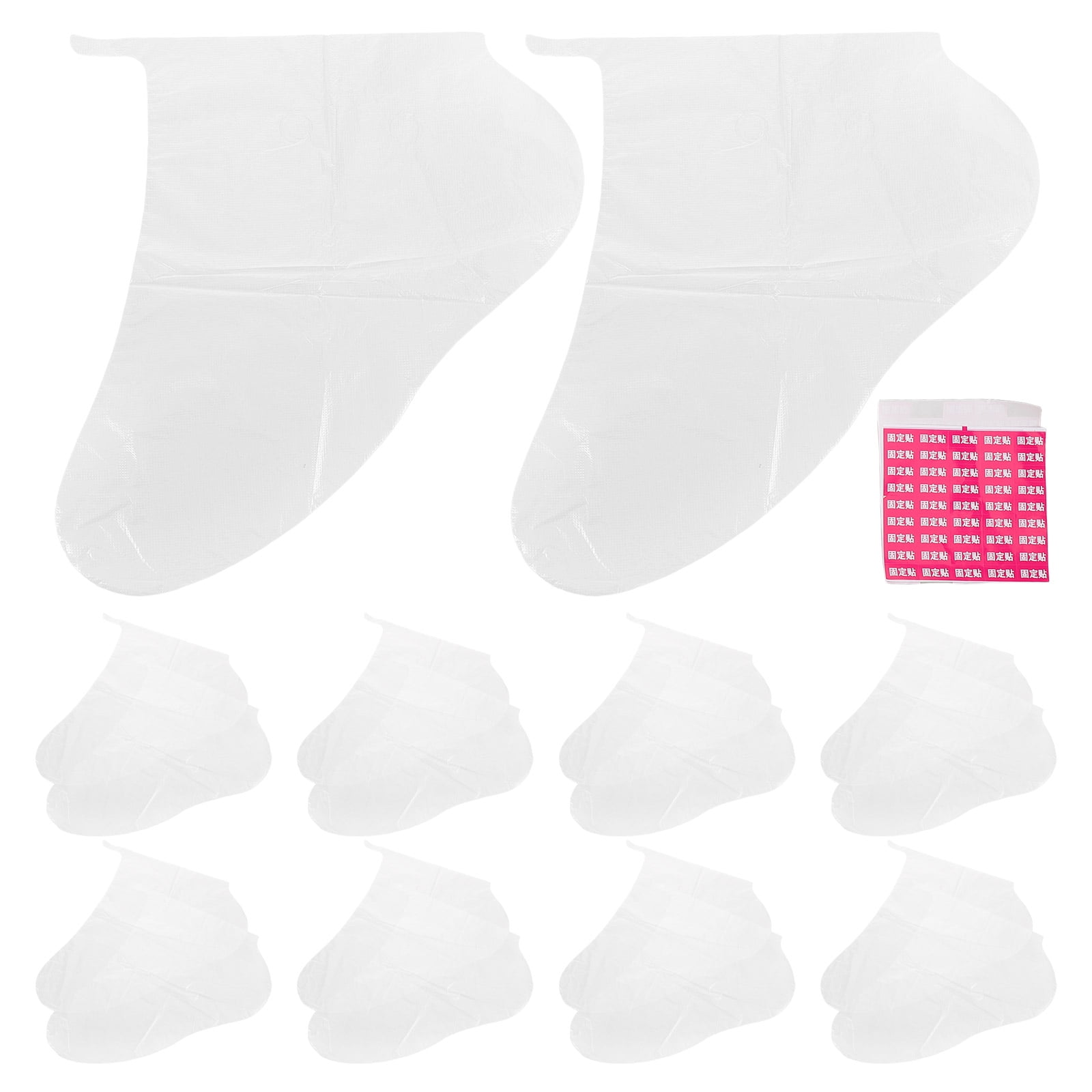 Masteelf Disposable Plastic Foot Covers for Spa Pedicure Supplies at ...