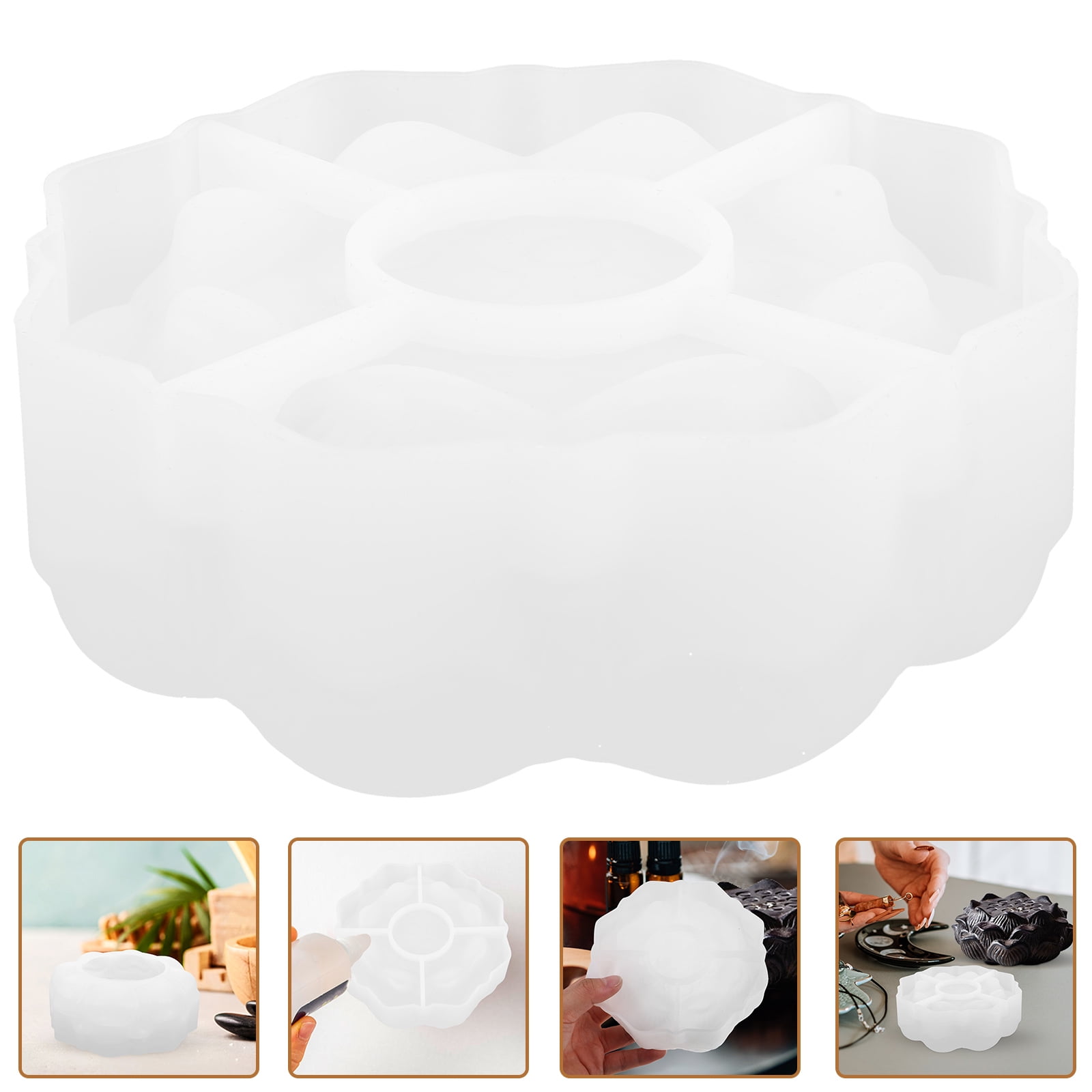 Masteelf Diy Lotus Seedpod Fondant Mold Silicone Lotus Seedpod ...
