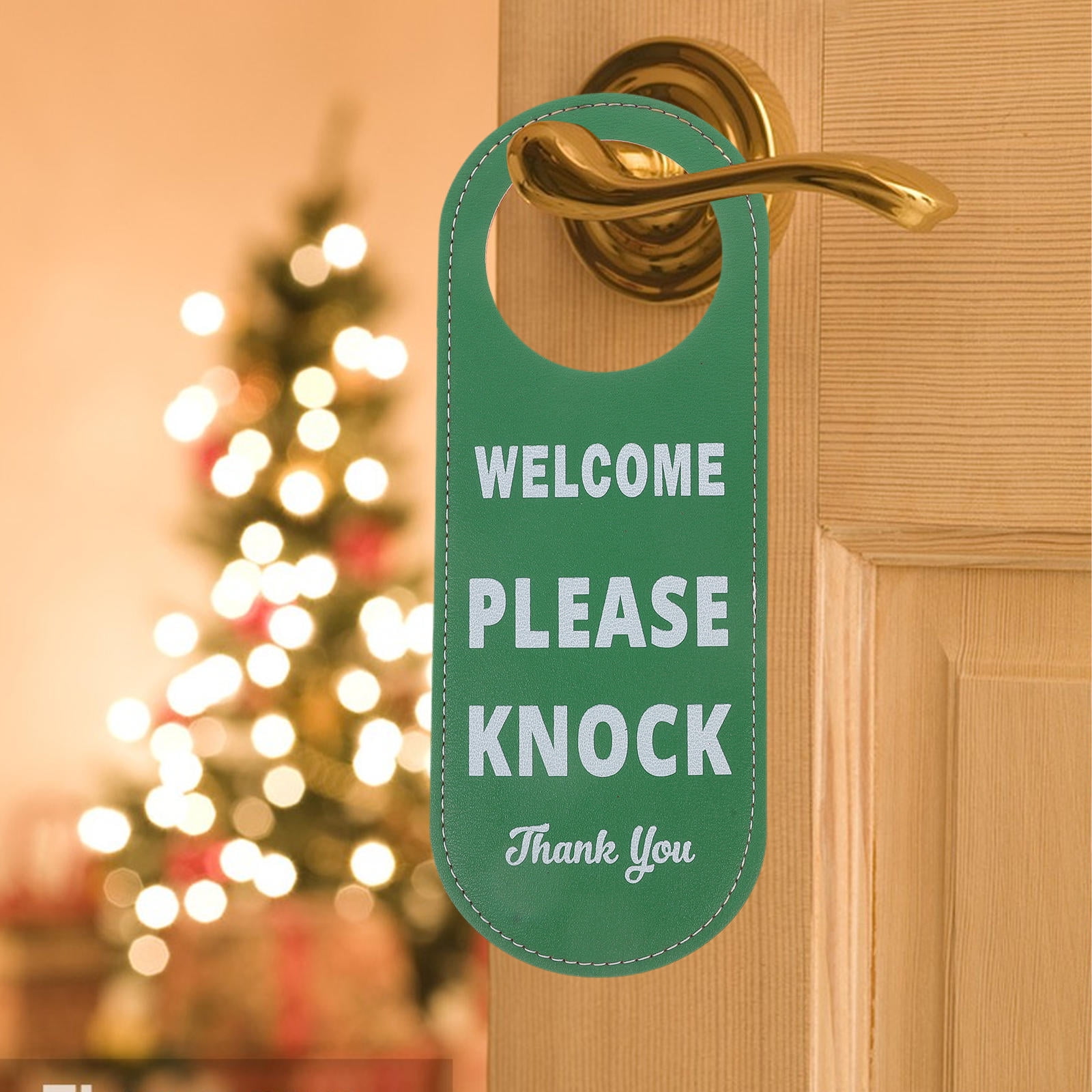 Masteelf Do Not Disturb Door Hanger Sign with Please Knock Design for ...