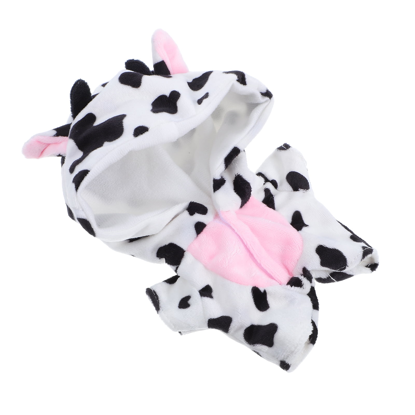 Masteelf Doll Cow Clothing Pants Animal One-piece Clothes Pajamas ...