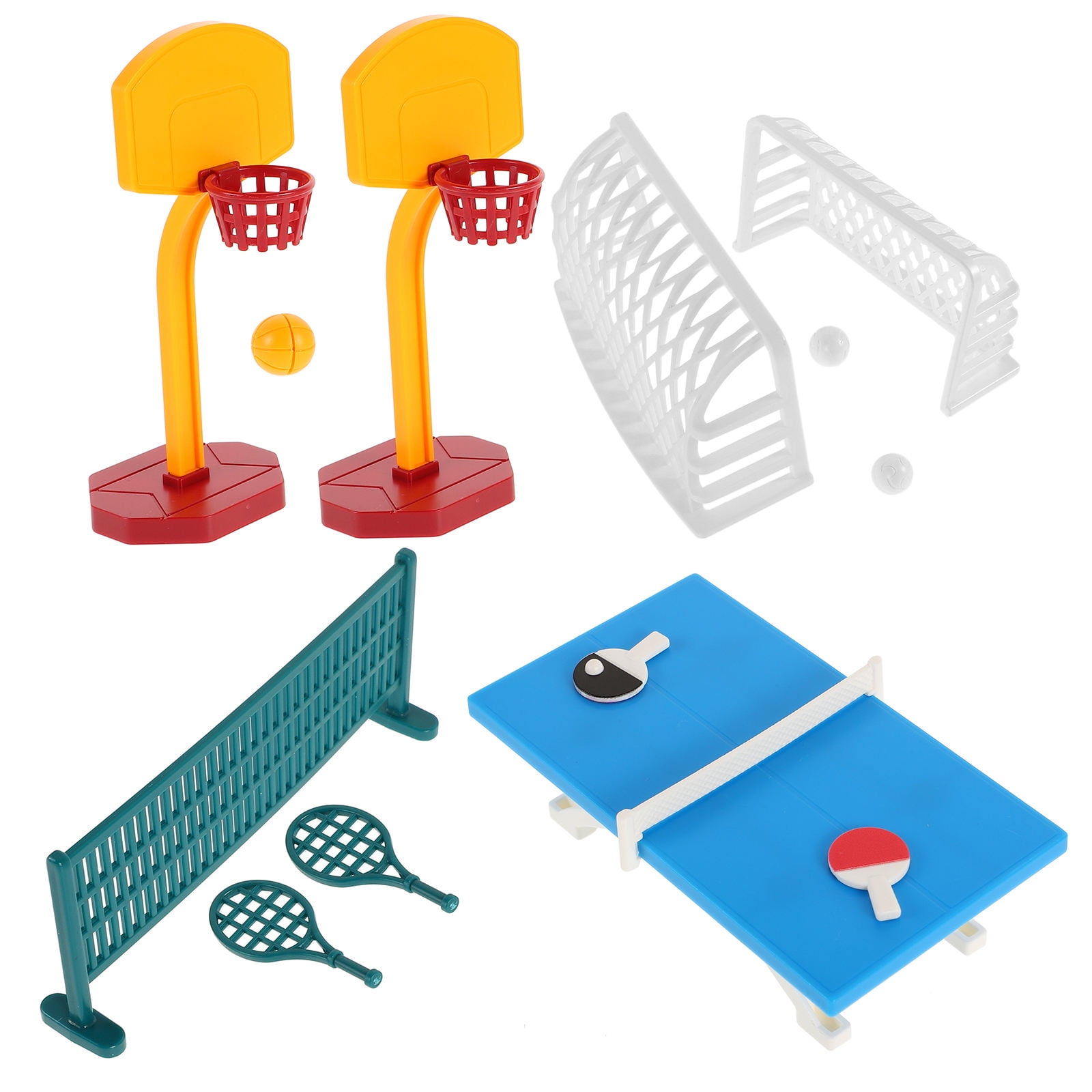 Masteelf Doll House Playground Model Mini Dollhouse Accessories DIY ...