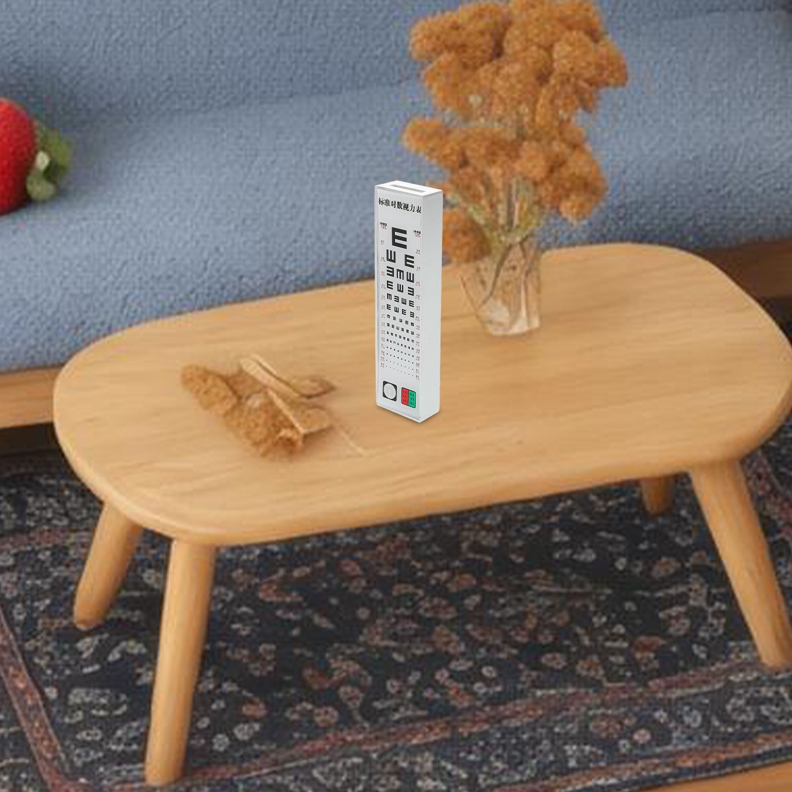 Masteelf Dollhouse Miniatures Vision Chart Pocket Vision Exam Kit With ...