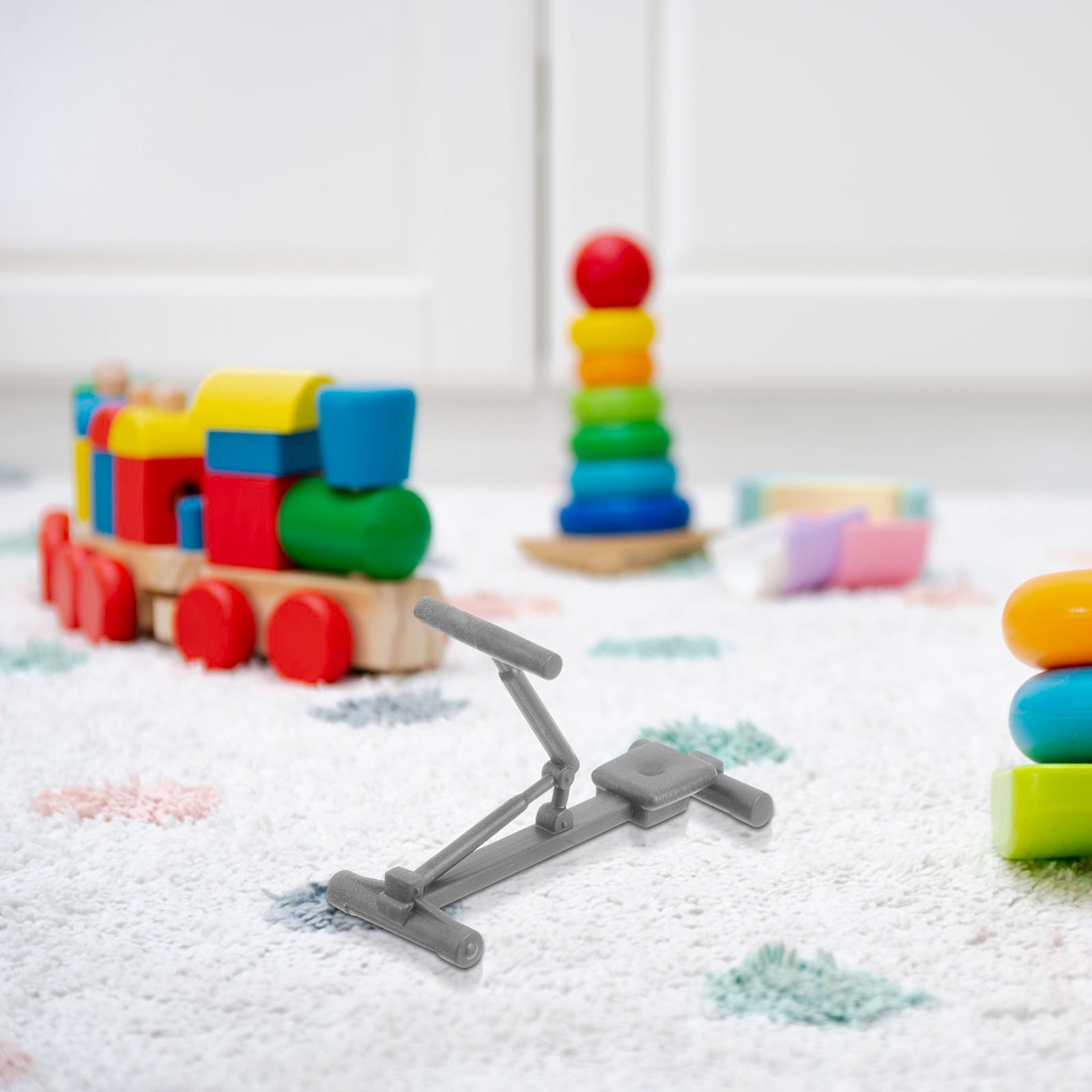 Masteelf Dollhouse Sports Decoration 1: 25 Miniature Gym Equipment Tiny ...