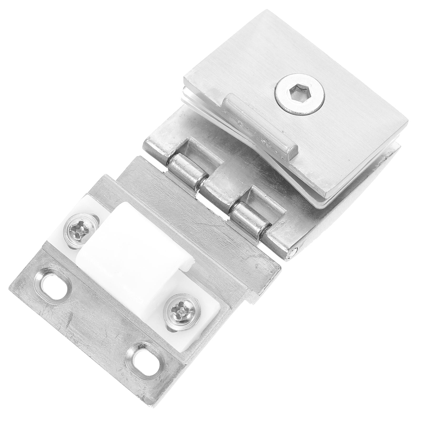 Masteelf Door Glass Hinge Hinges for Glass Charniere Safe Hinge 8X4.1X2 ...