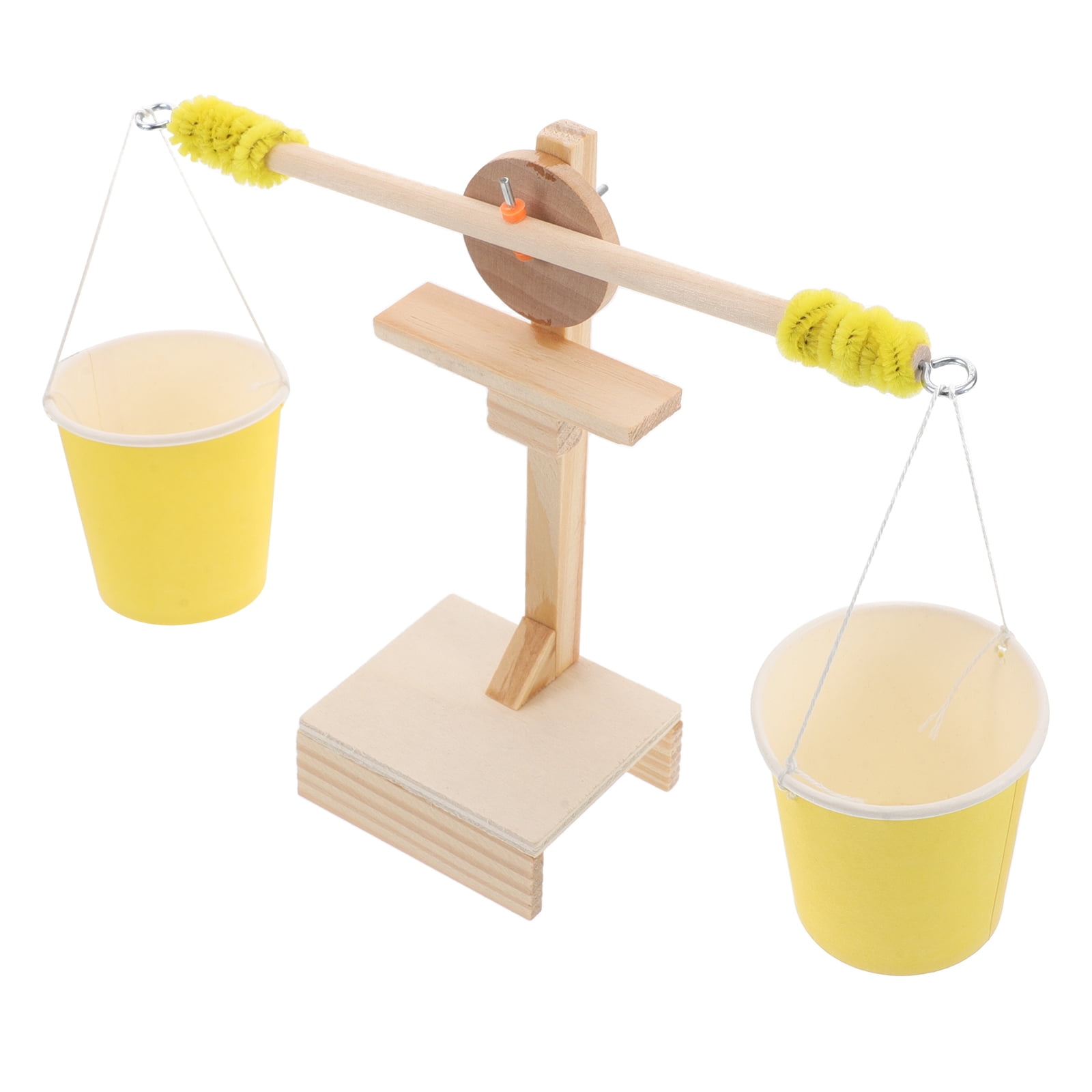 Masteelf Double Balance Scale for Kids Weight Scale Kids DIY Science ...