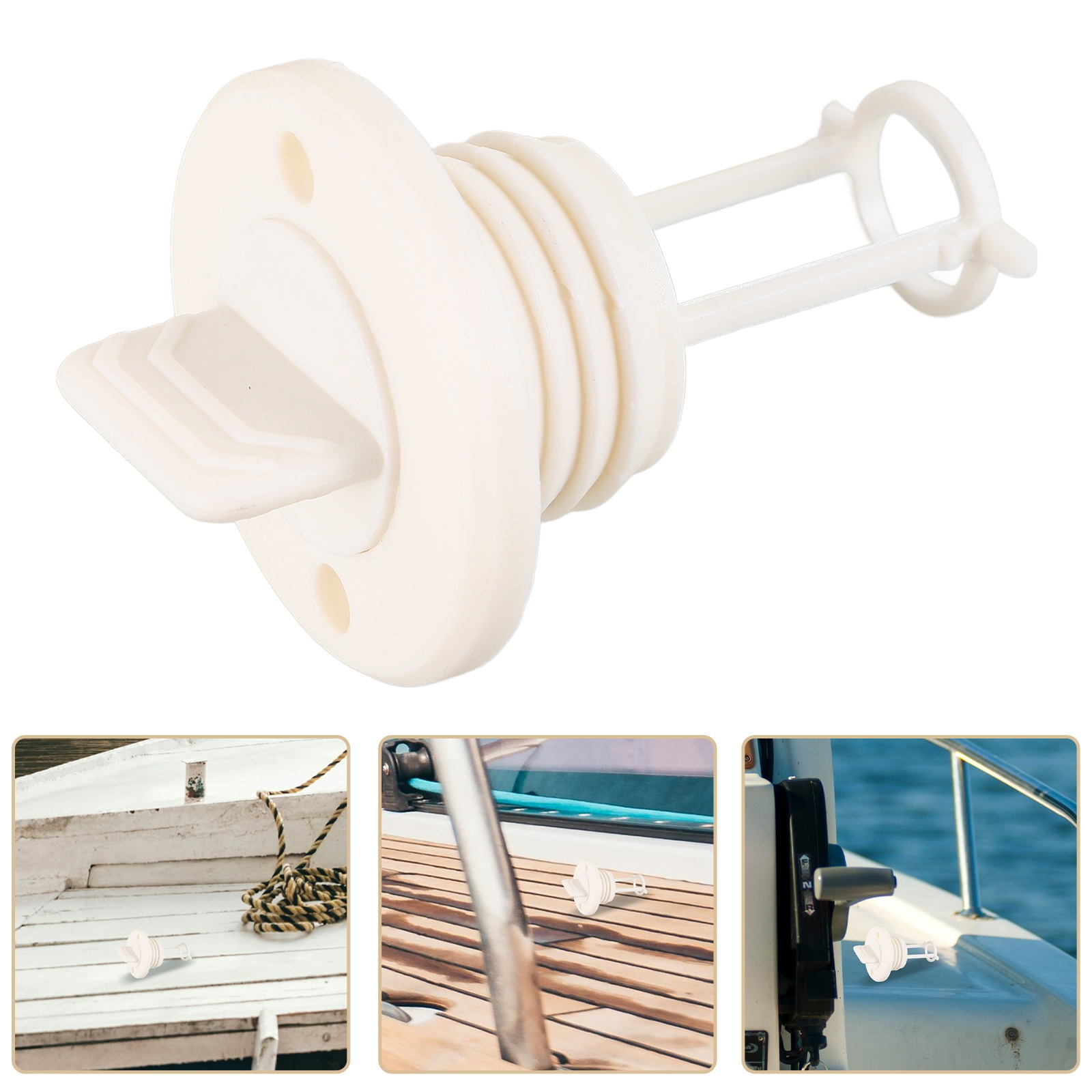 Masteelf Drain Valve Marine Plugs Boat Accessories Scupper for Kayak ...