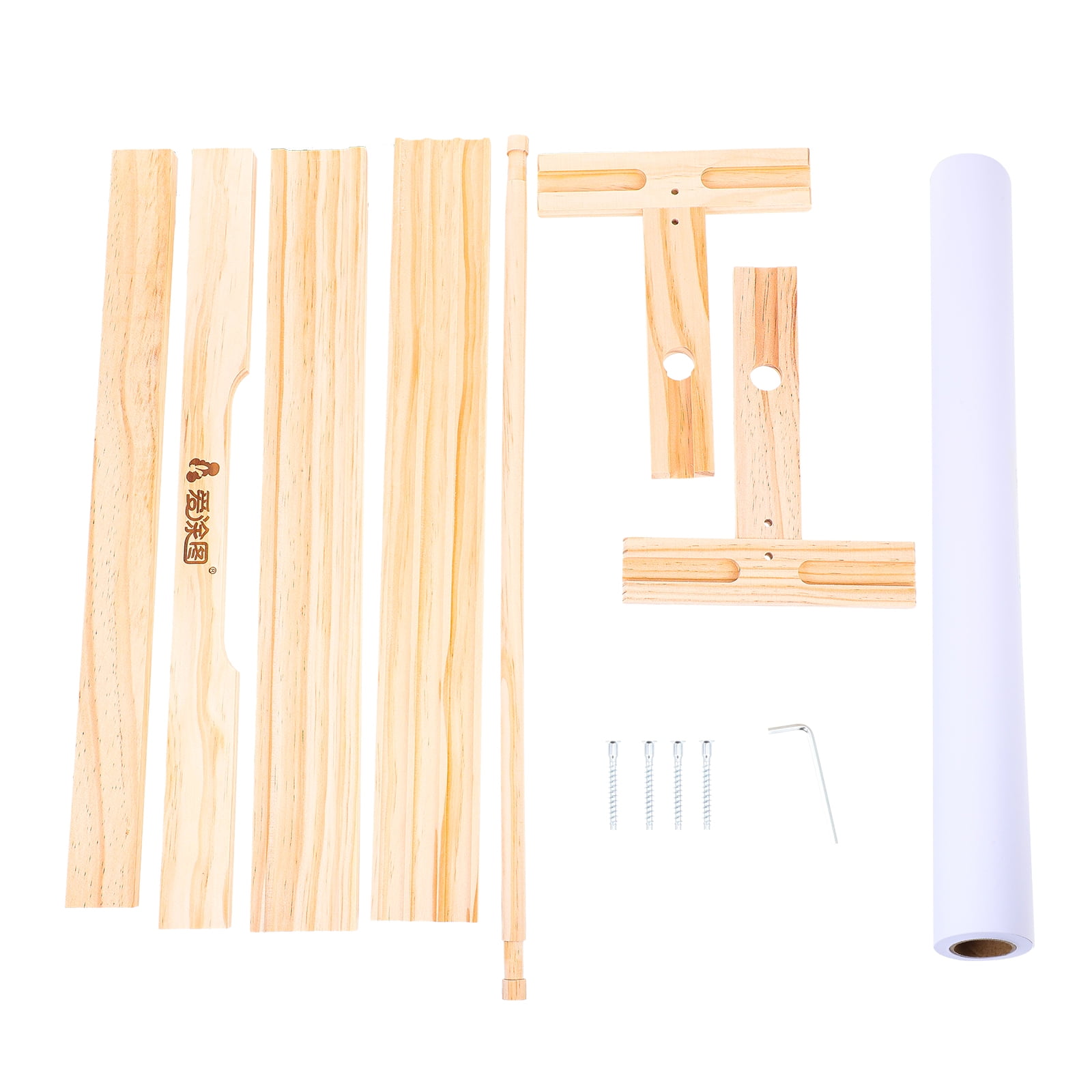 Masteelf Drawing Paper Storage Rack Wooden Easel Pad Play Pen Chart ...