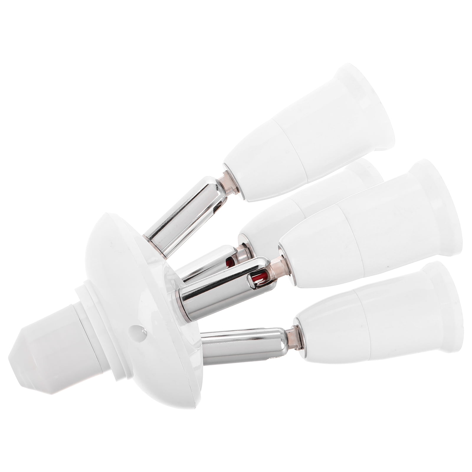 Masteelf Dual Light Socket Adapter Daylight Extender Hardwired ...