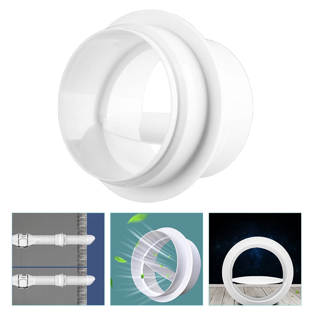 Masteelf Duct Connector Air Backflow Damper Air Vent Duct Connector ...