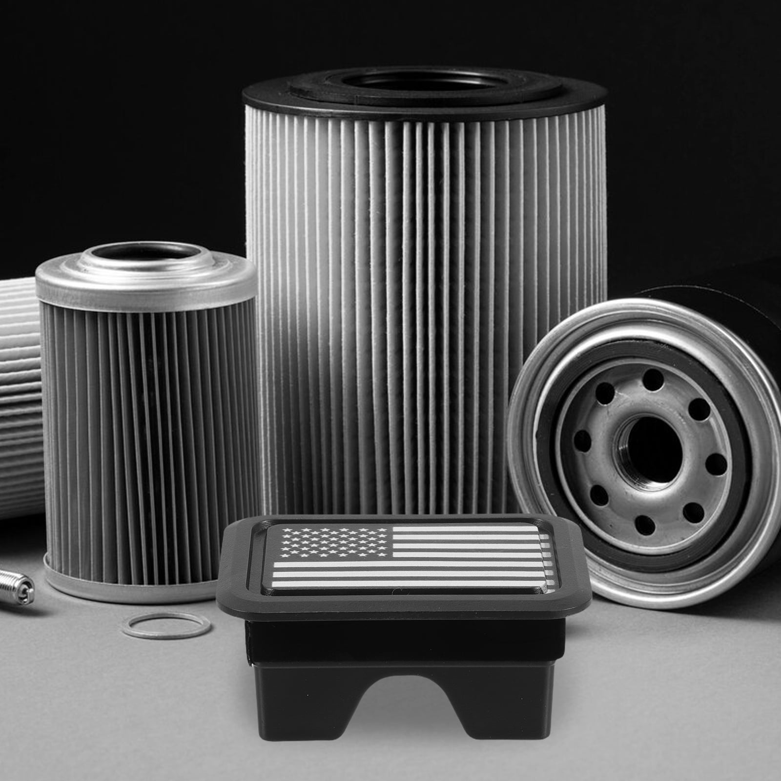 Masteelf Durable ABS Car Trunk Hole Plugs with American Flag Design for ...