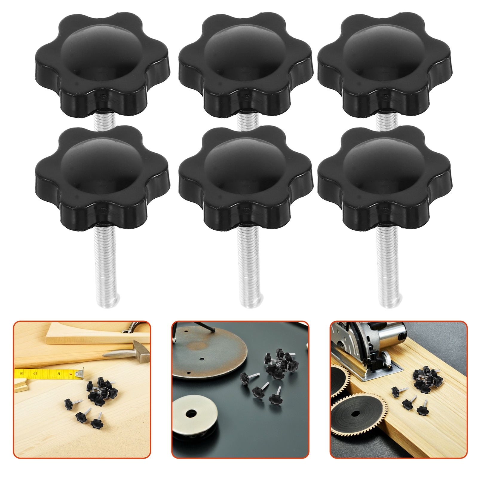 Masteelf Durable Hexagonal Plum Screw Handle with Adjustable Mechanism ...