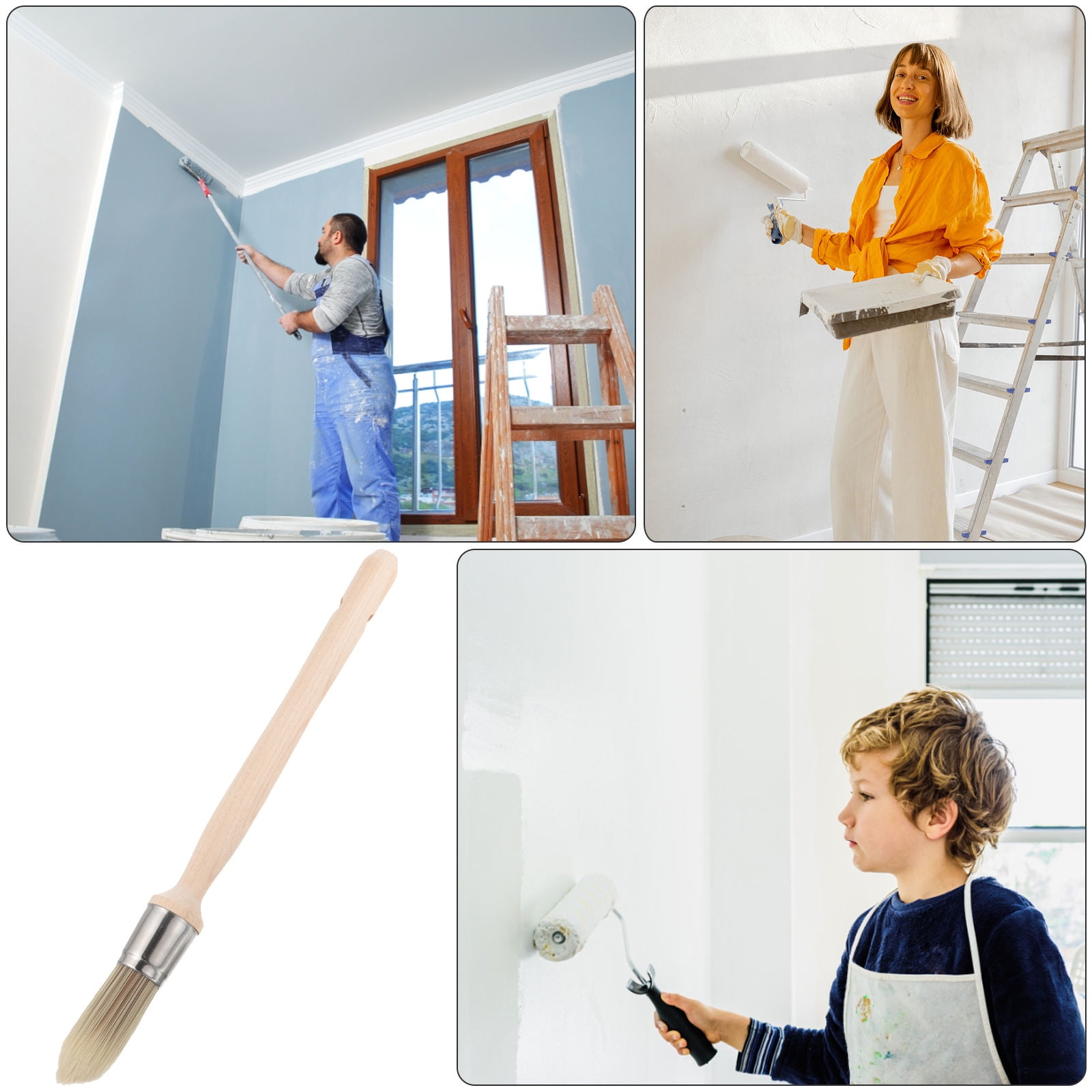 Masteelf Edge Trim Molding Paint Brush Eye-catching Jobs - Walmart.com