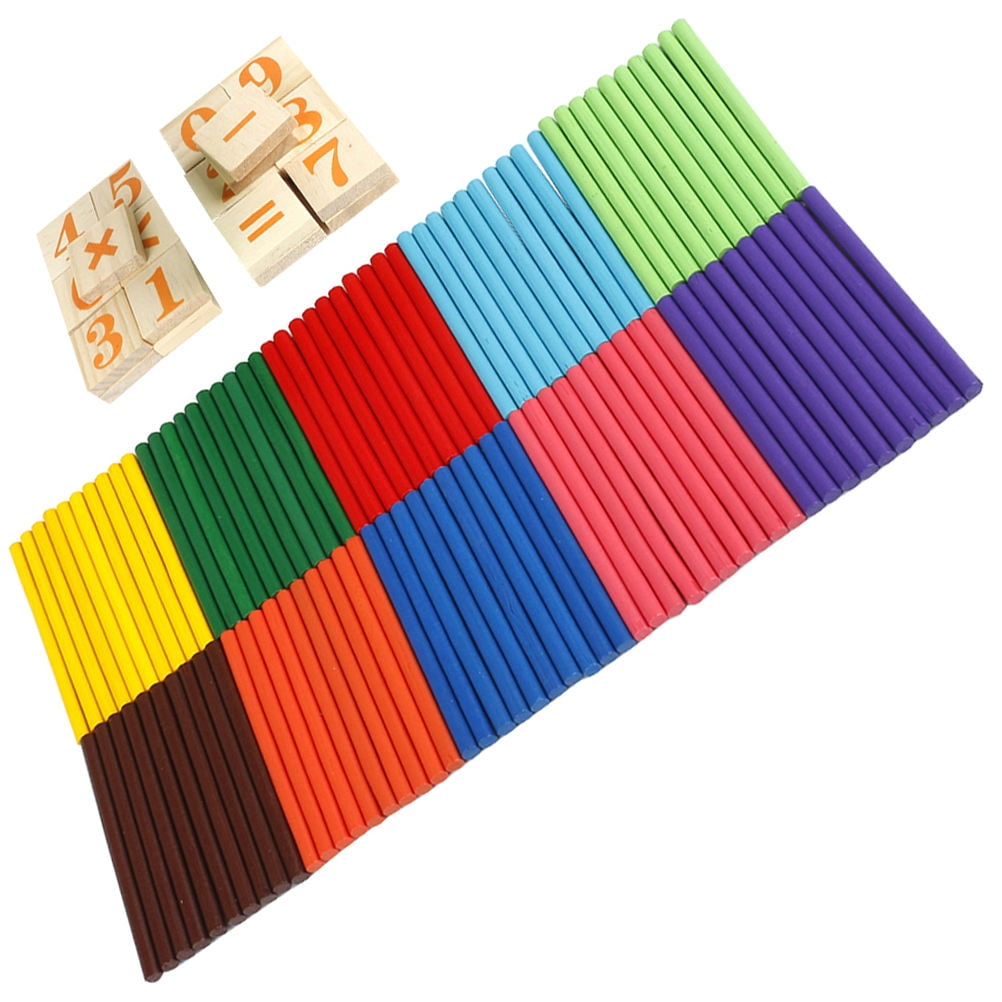 Masteelf Educational Counting Rods Toys for Kids Help Recognize Numbers ...