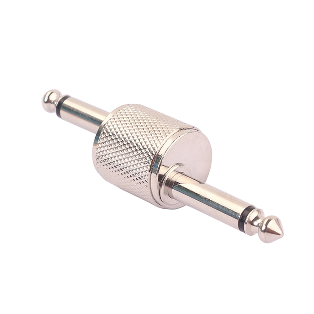 Masteelf Effect Plug Silver Guitar Pedal Connector Effects Jack ...