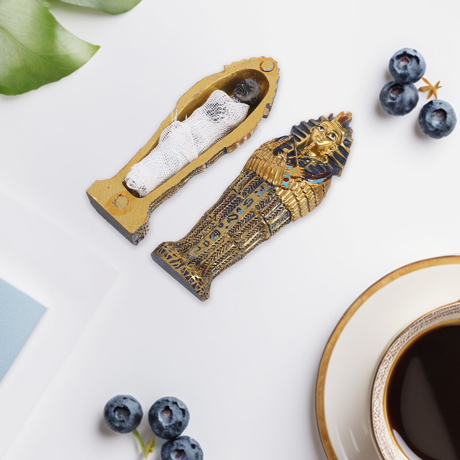 Masteelf Egyptian Figurine for School Project Resin Statue Ancient ...