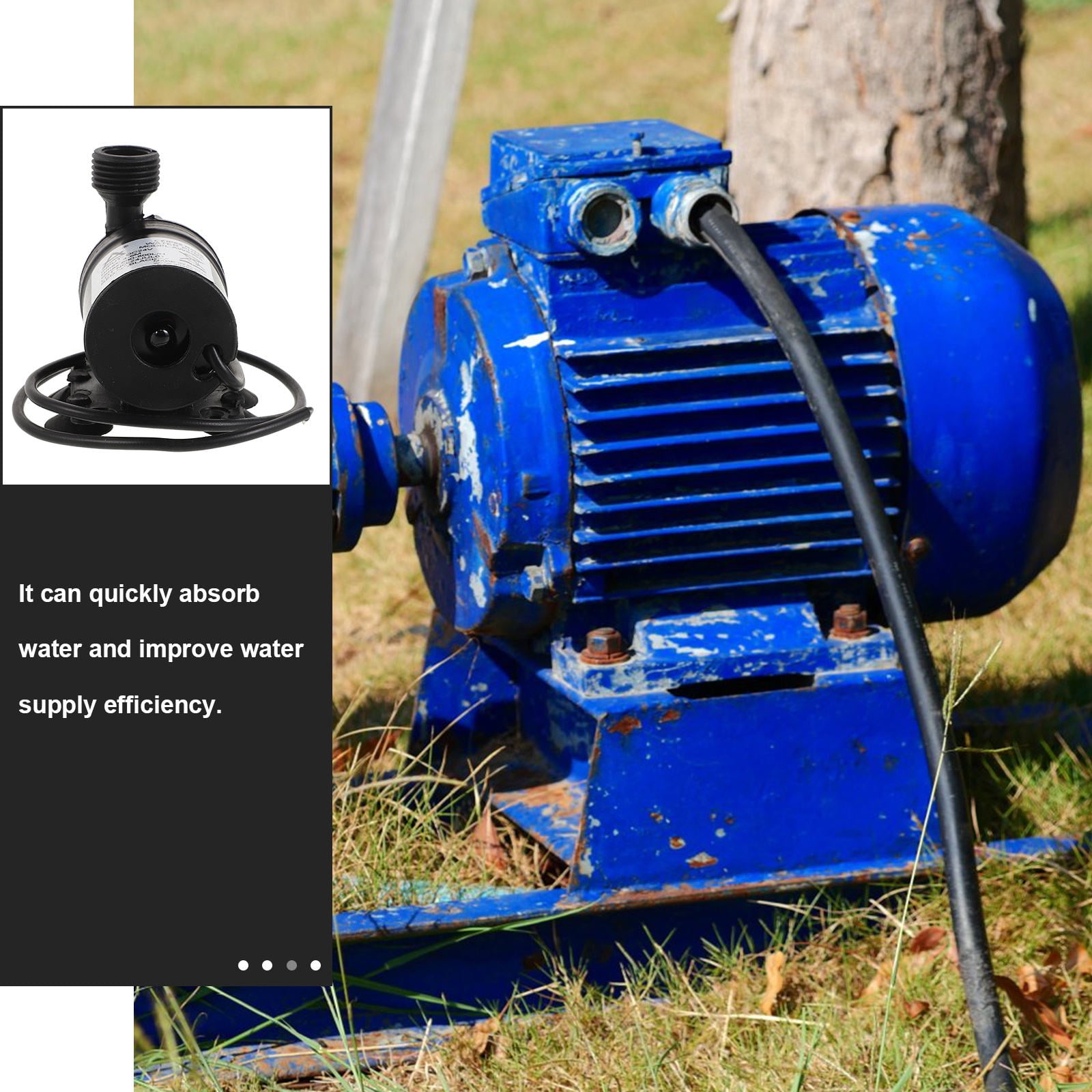 Masteelf Electric Water Pump Pond Pump Fountain Water Pump Hot Water ...