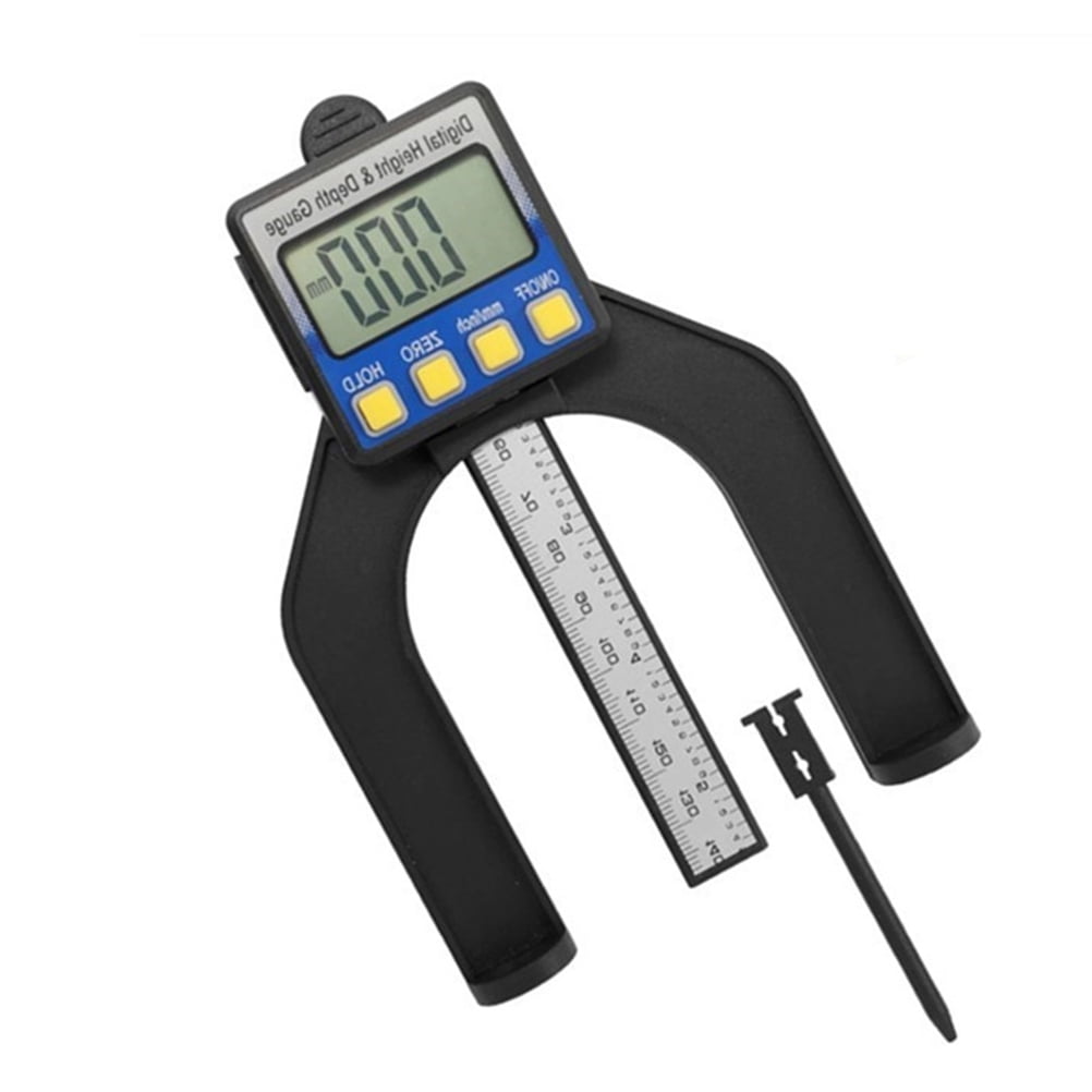Masteelf Electronic Digital Depth Gauge 0-80mm LCD Height Calipers With ...